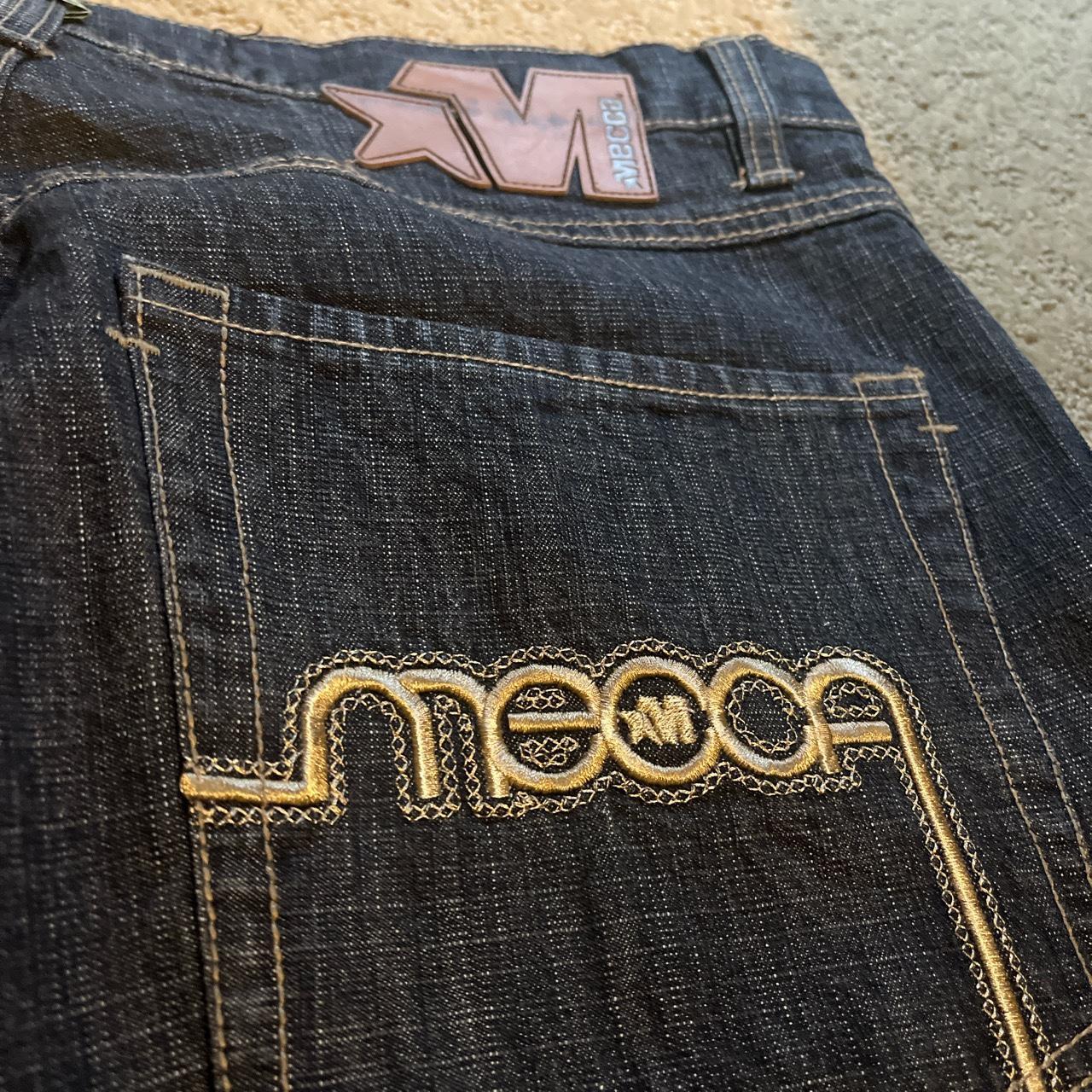 Baggy Y2K Mecca jeans Size 38x32 No noticeable flaws - Depop