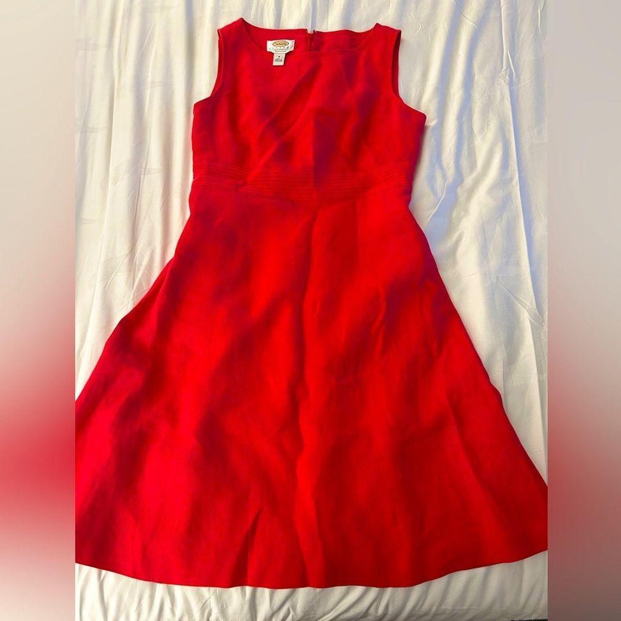 Talbots Women's Red Dress | Depop