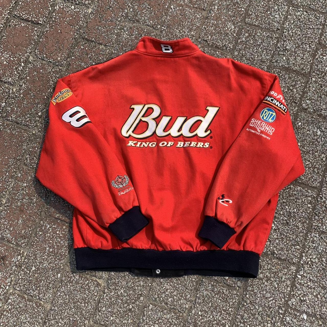 NASCAR Men's Red Jacket | Depop