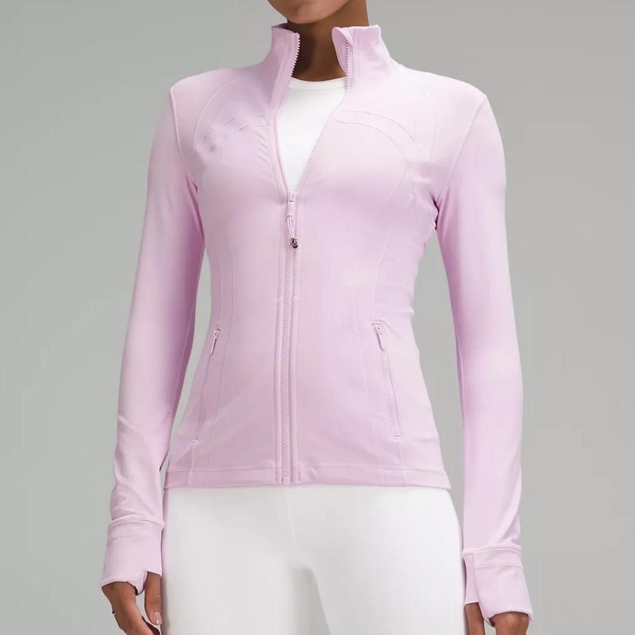 LULULEMON VITA PINK DEFINE JACKET size 2 brand new... - Depop