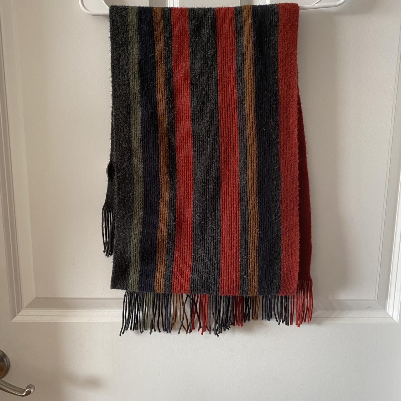 Fatface Acrylic Striped Scarf bought from london - Depop
