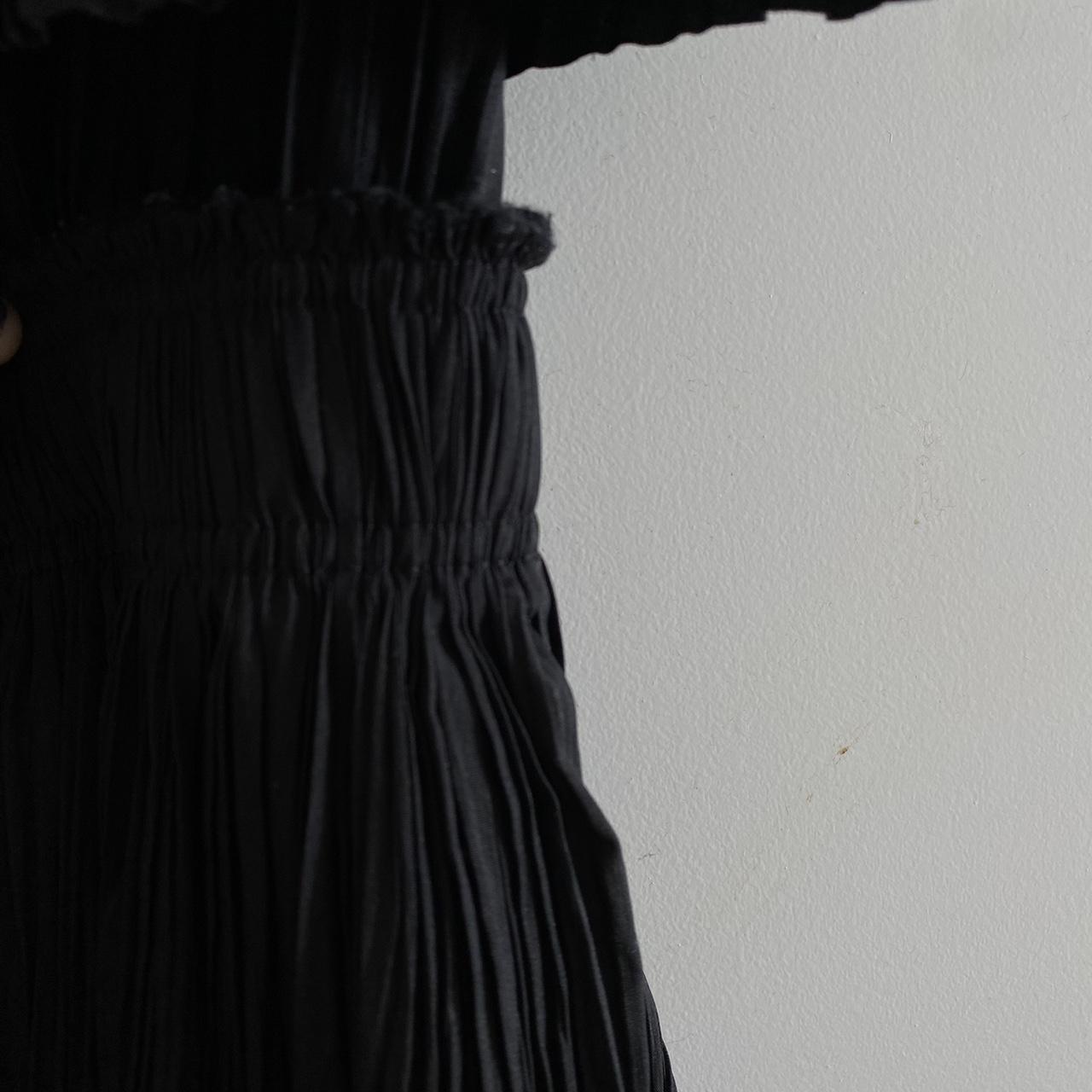 Unique Black COS Ruffle Dress #unique #cos... - Depop