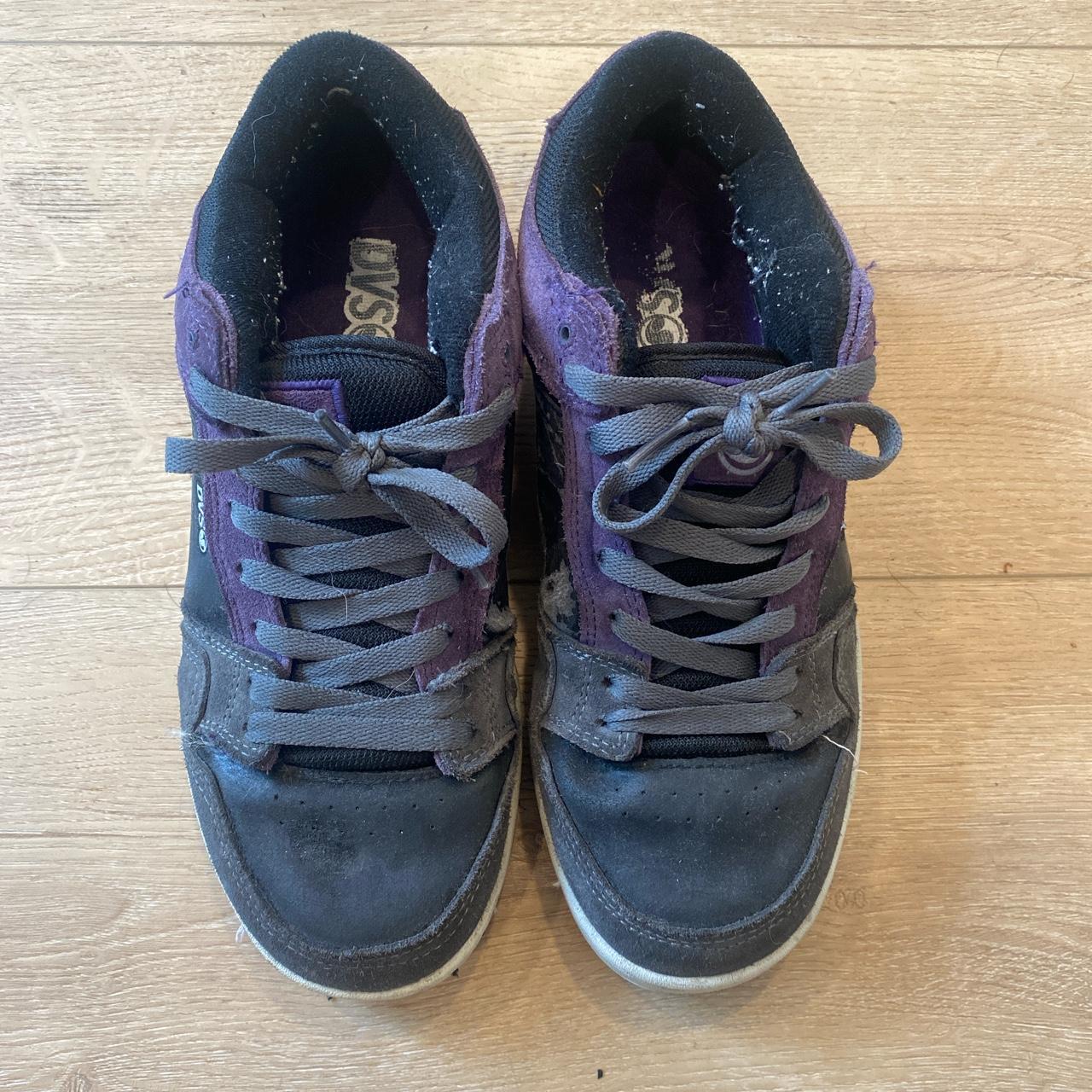 purple dvs chunky skate shoes 🟪 - Depop