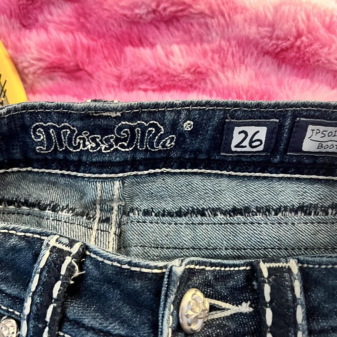 ultra low rise Miss Me jeans - Depop
