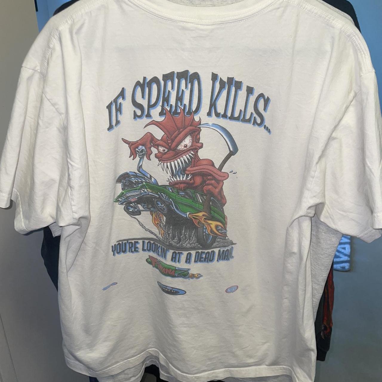 Piranha Z Race Skate Vibe Tee, Box Logo style with... - Depop