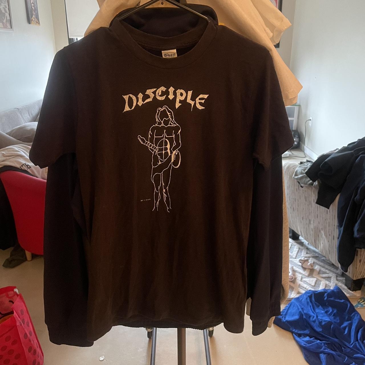 Disciple 80s 1981 licensed band tee vintage shirt,... | Depop