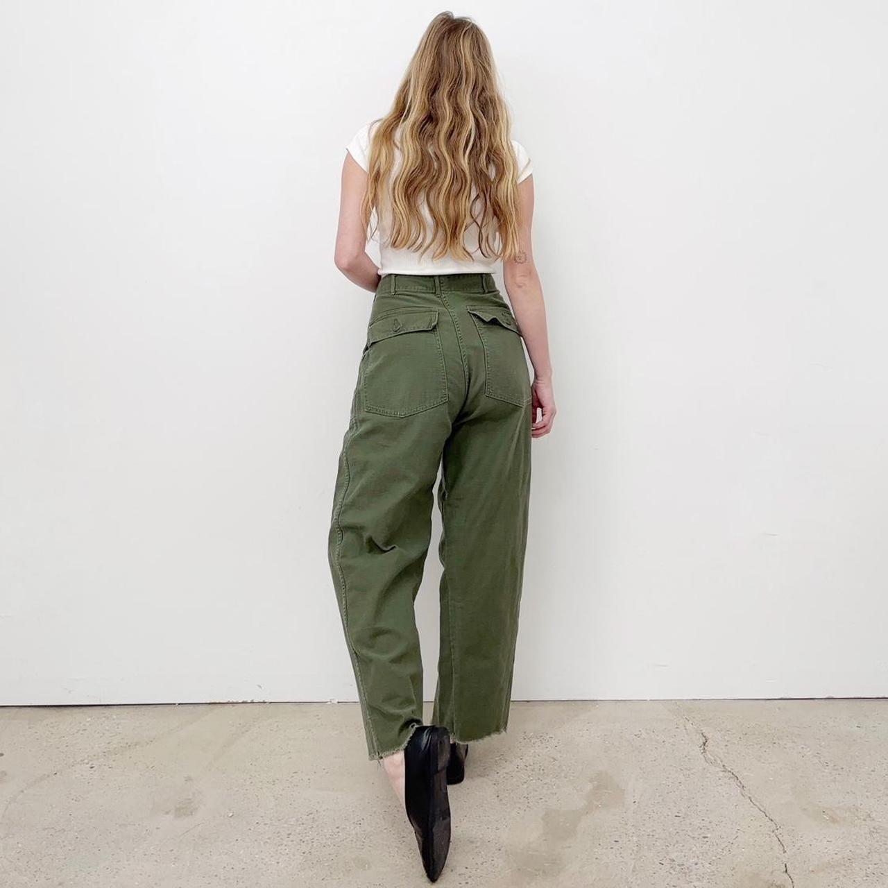 Vintage 60s og 107 fatigue pants Size 31” High... | Depop