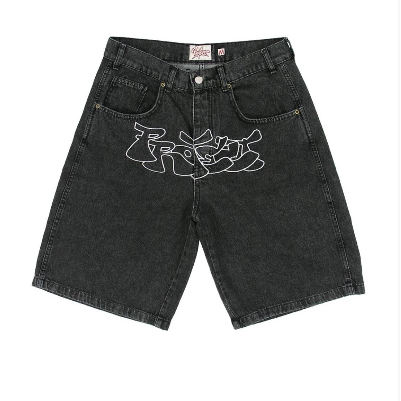 PROTECT LDN LONDON JORTS / DENIM SHORTS PROTECT... - Depop