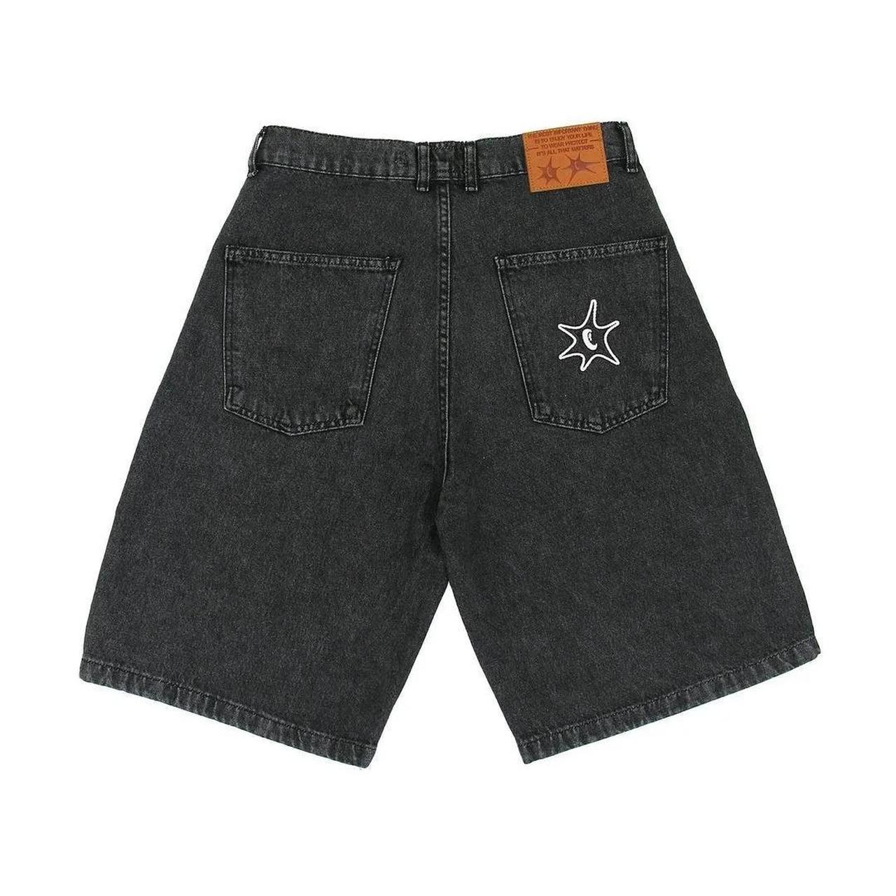 PROTECT LDN LONDON JORTS / DENIM SHORTS PROTECT... - Depop