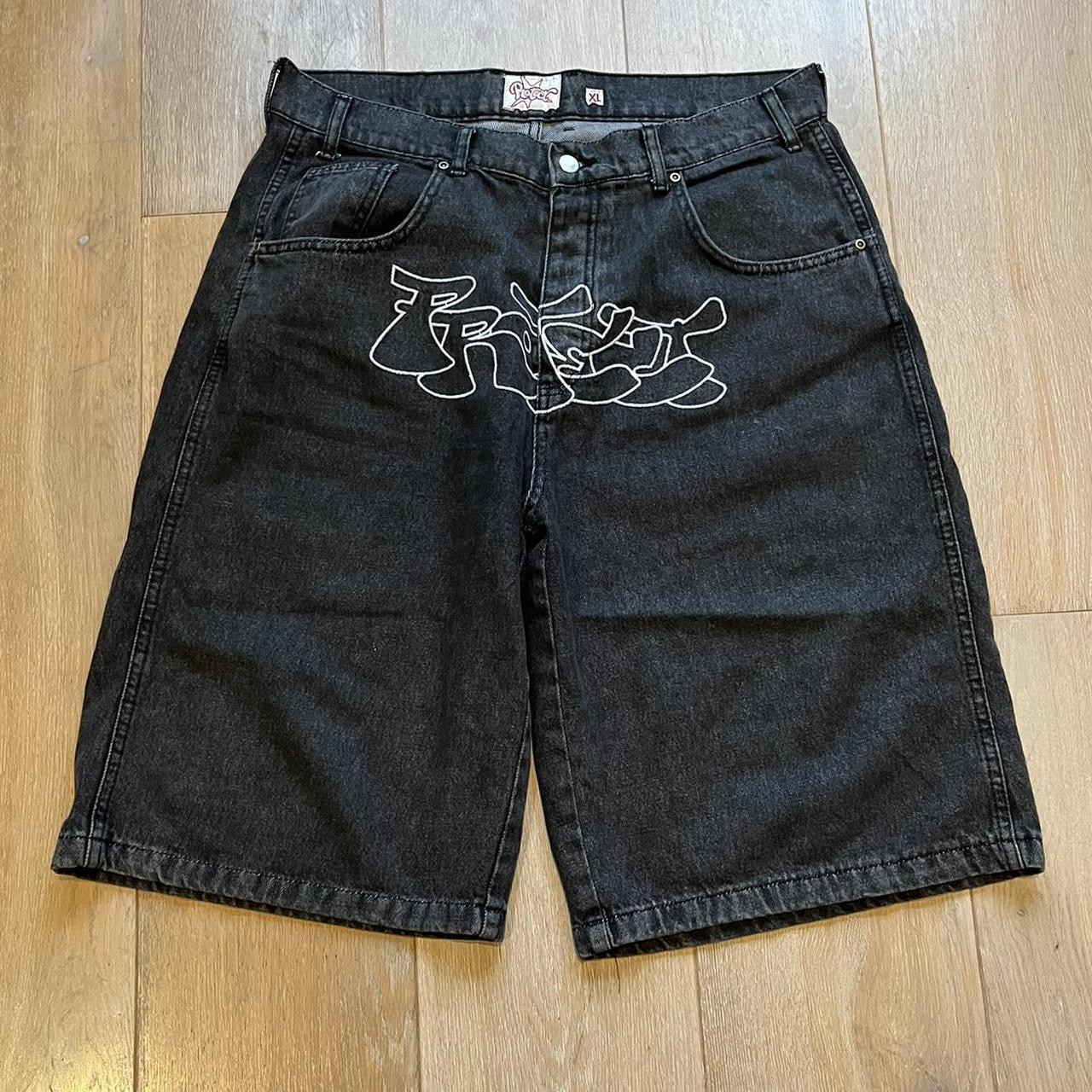 PROTECT LDN LONDON JORTS / DENIM SHORTS PROTECT... | Depop