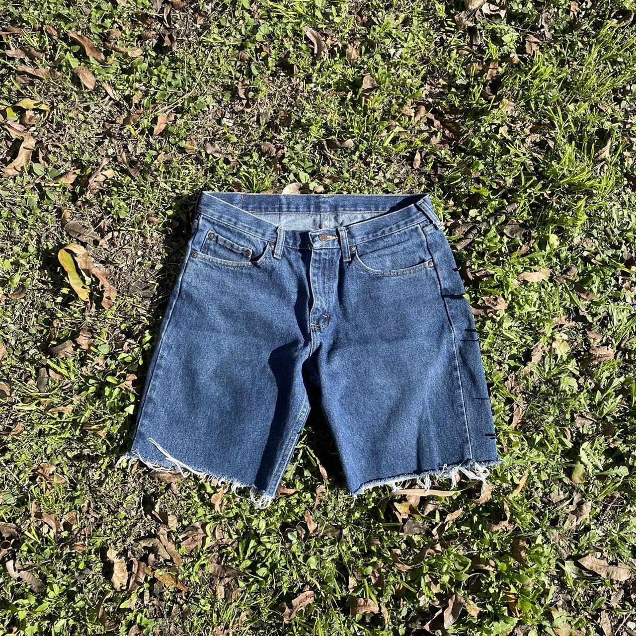 Distressed jorts - Depop