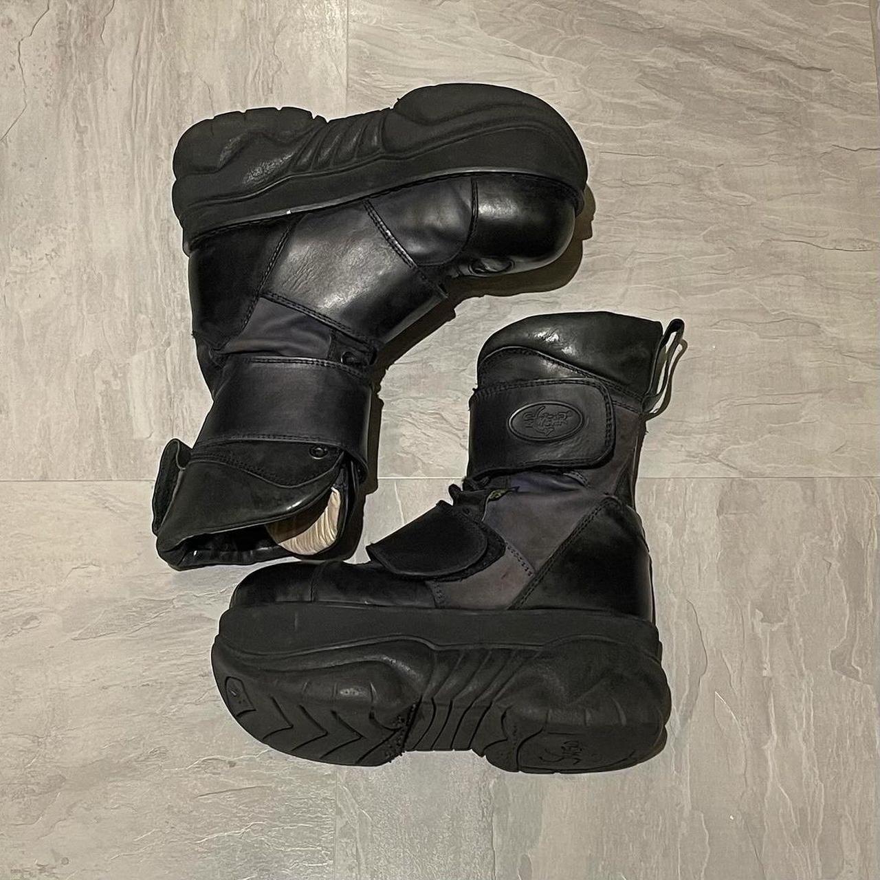 Swear Alternative Streetmix Boots w Straps size 41... - Depop