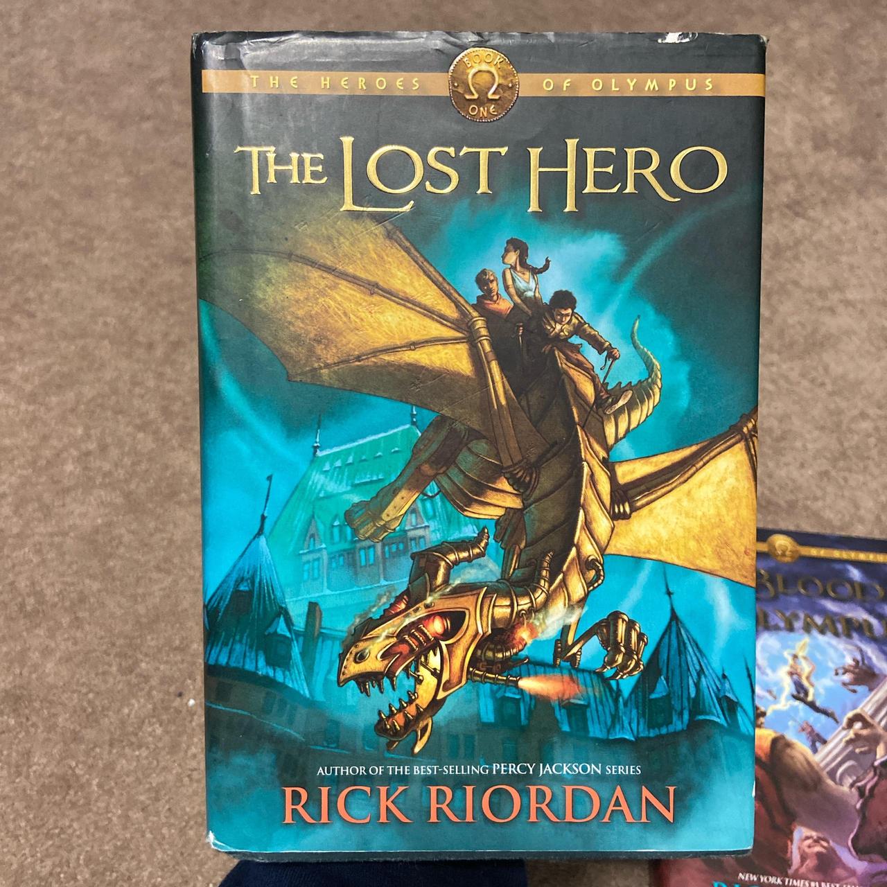 the heroes of olympus - the lost hero book #reading... | Depop