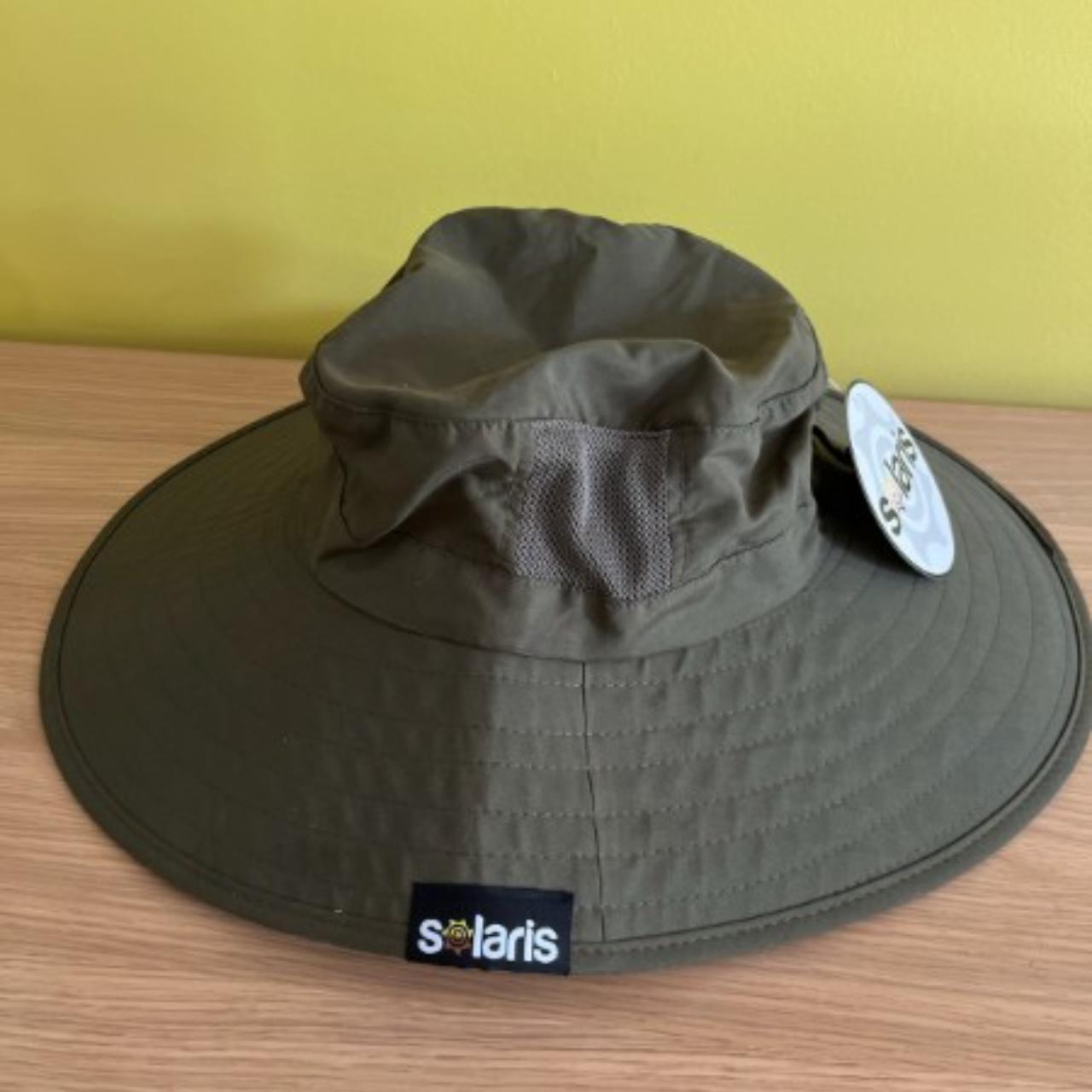 SOLARIS WIDE BRIM SUN HAT UV PROTECTION BREATHABLE... - Depop