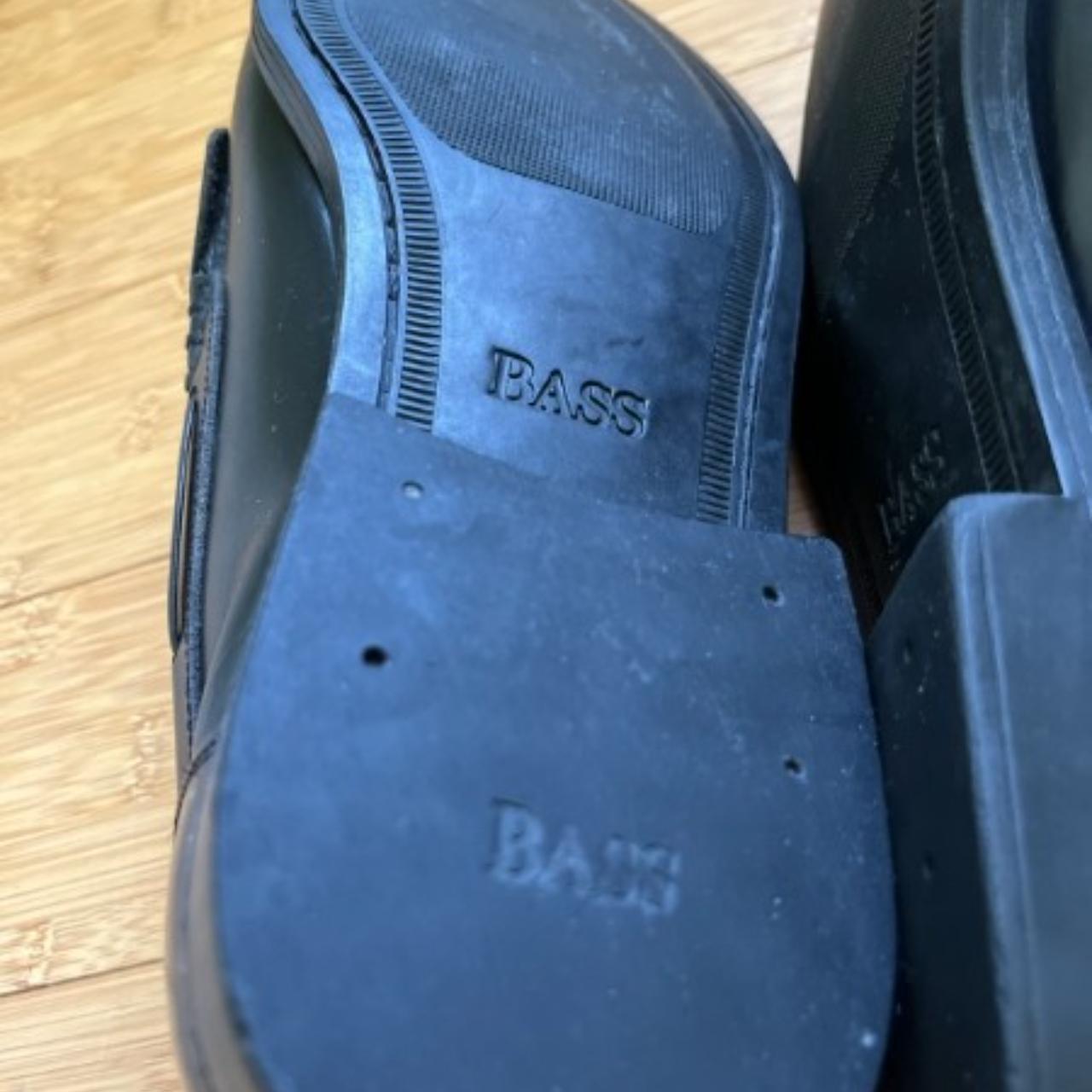 G H Bass And Co Black Courier Leather Tassel Depop