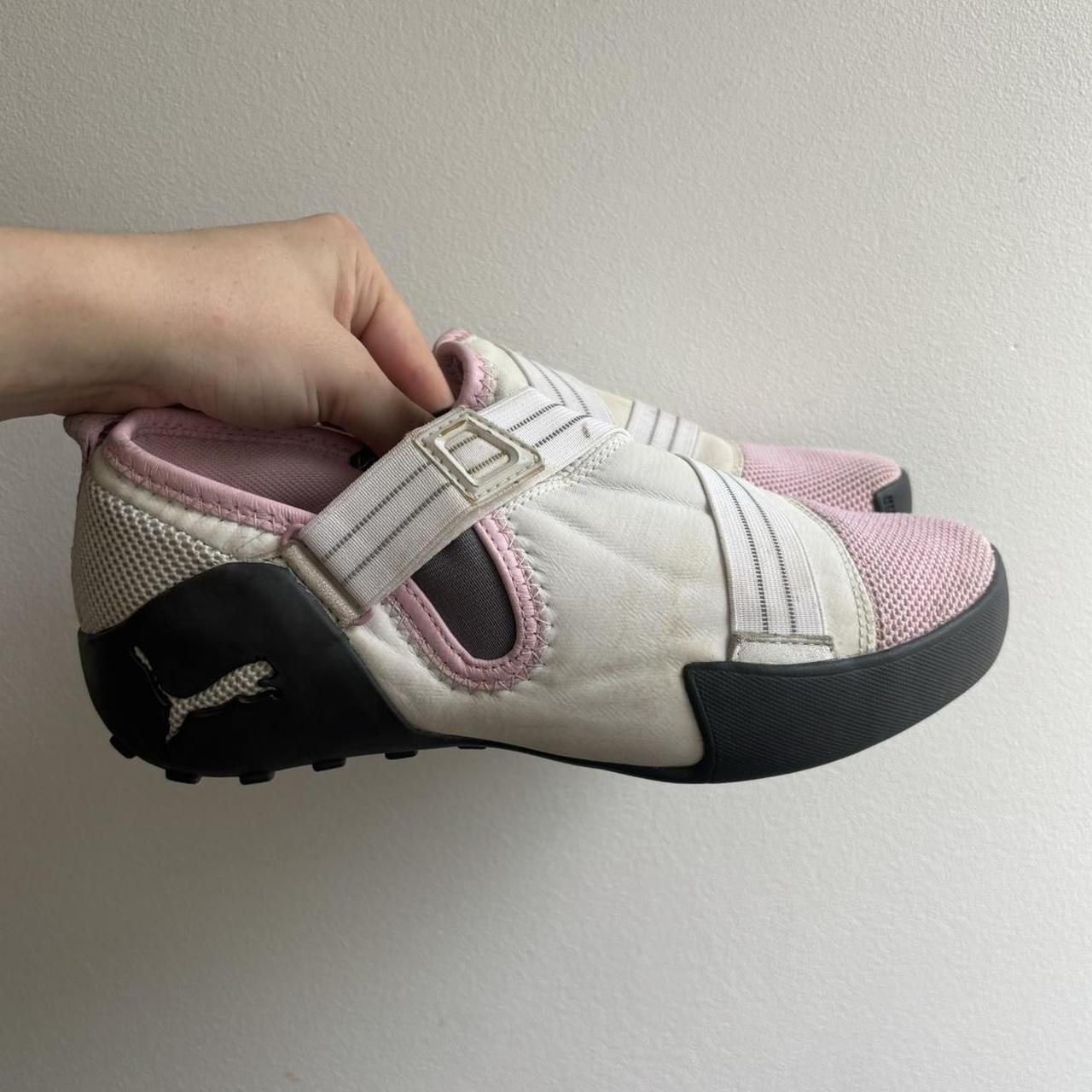 💕💕💕💕 insane 00s y2k Puma ballet trainers vintage... - Depop