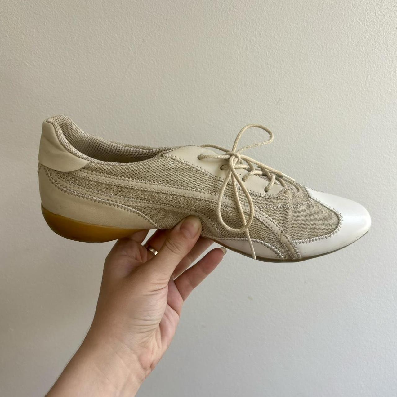💕💕💕💕 insane rare 00s y2k Puma ballet trainers... - Depop