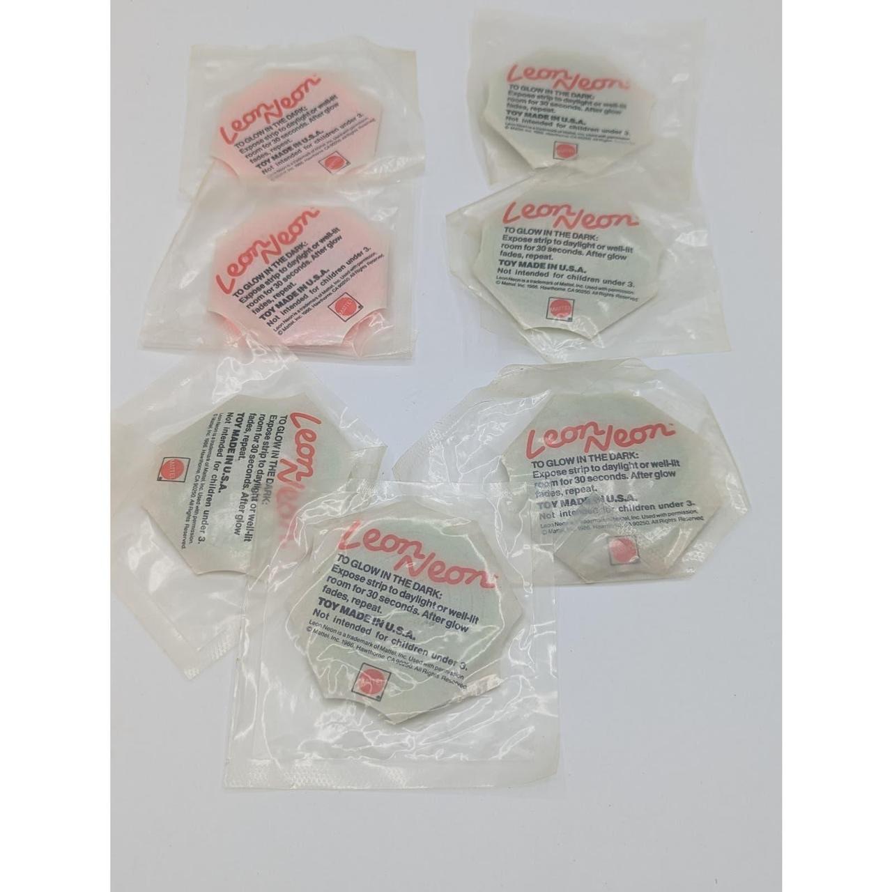 Lot of 7 Vintage 1986 LEON NEON Mattel Glow in the... - Depop