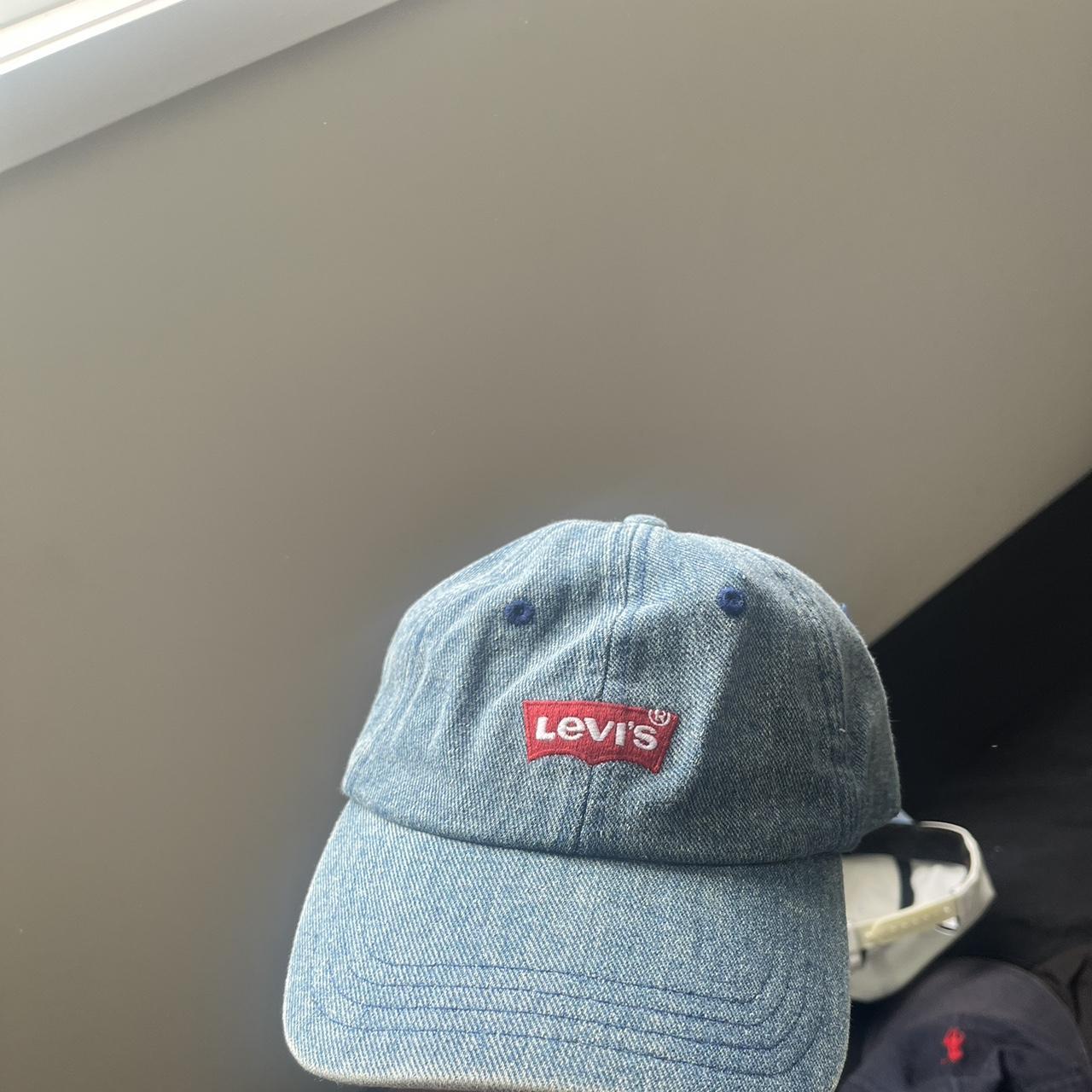 Levi’s denim dad hat Pretty much brand new - Depop
