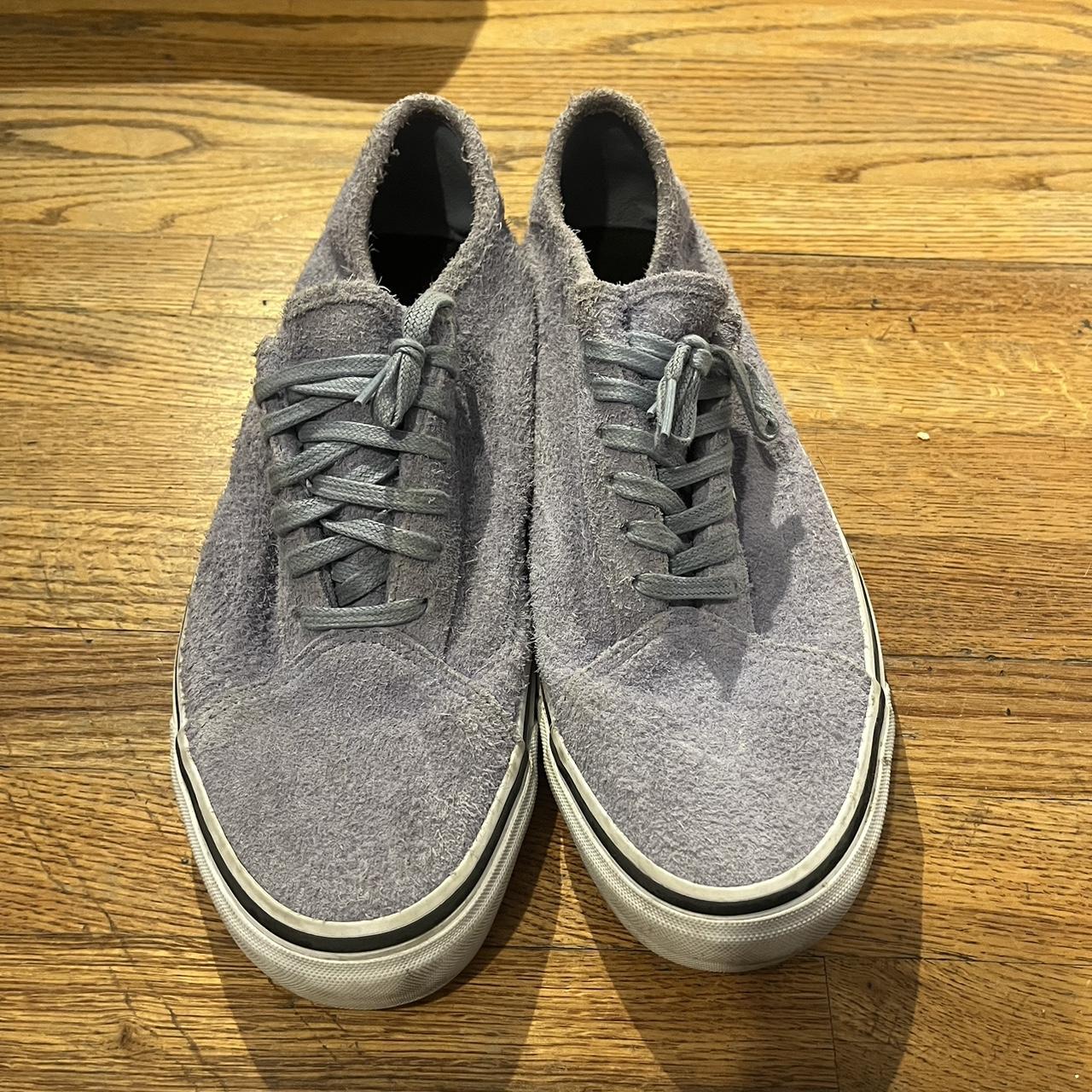 vans suede skate shoe affliction south pole mma... - Depop
