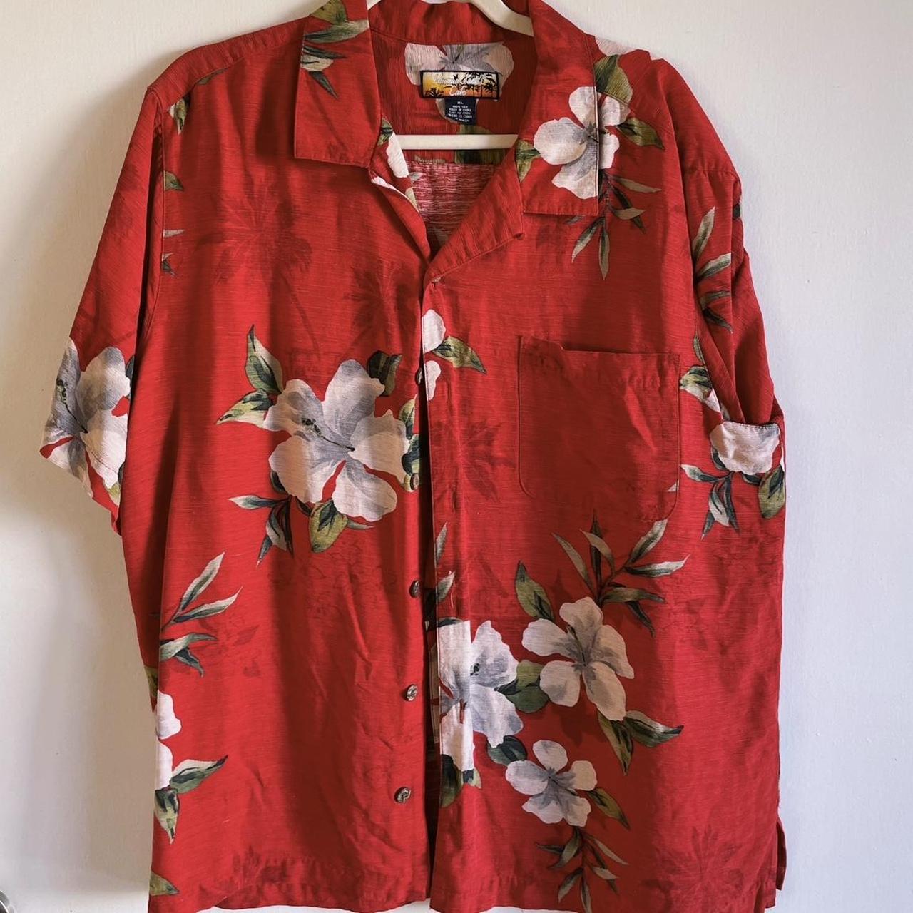 Men’s tropical button up shirt from Havana Jacks - Depop