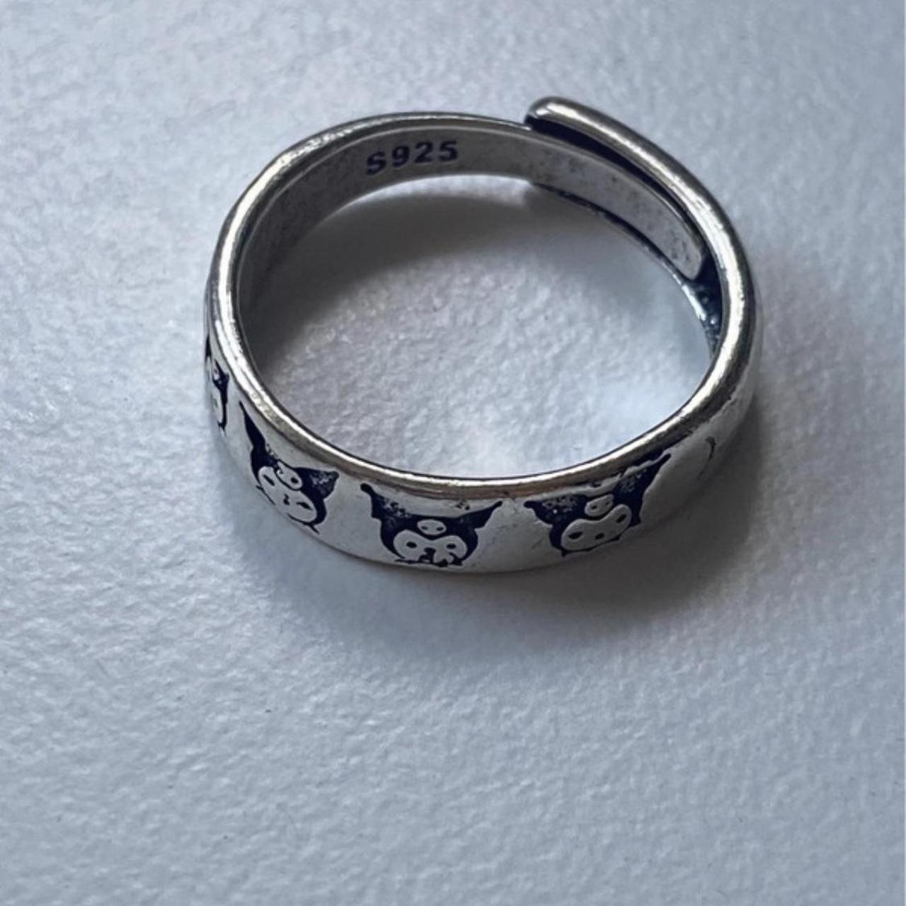 kuromi ring Size is adjustable #melody #hellokitty... - Depop