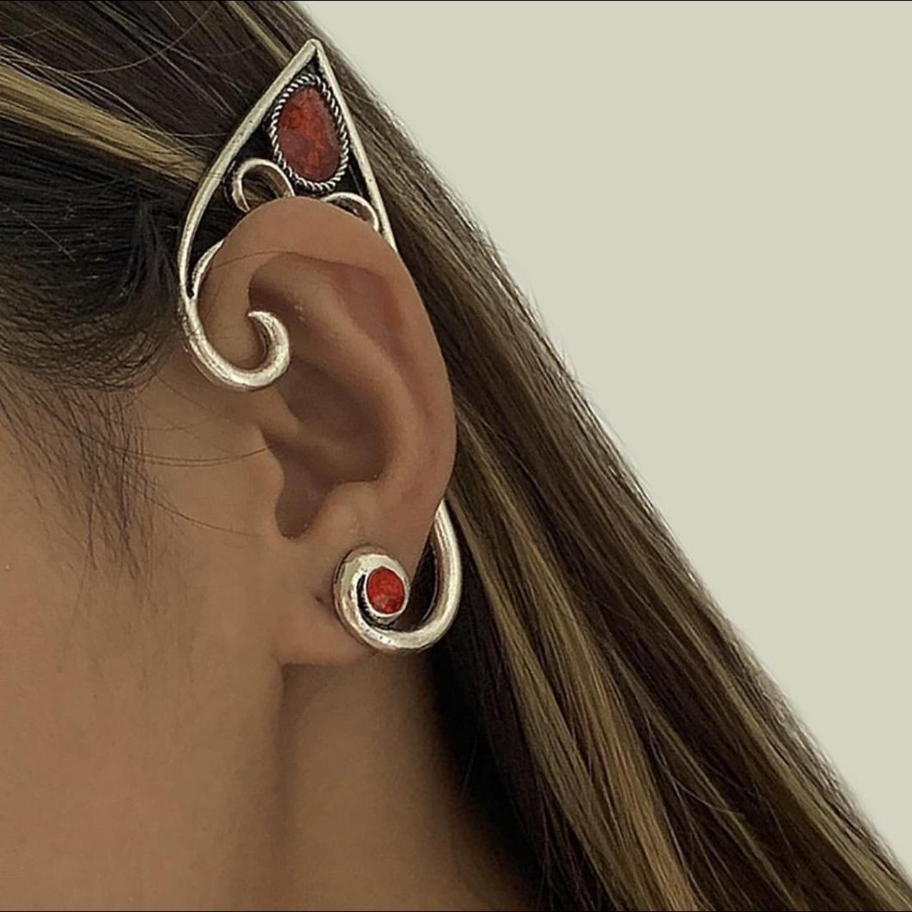 grunge elf ear cuff #elf #earcuff #fairycore... - Depop