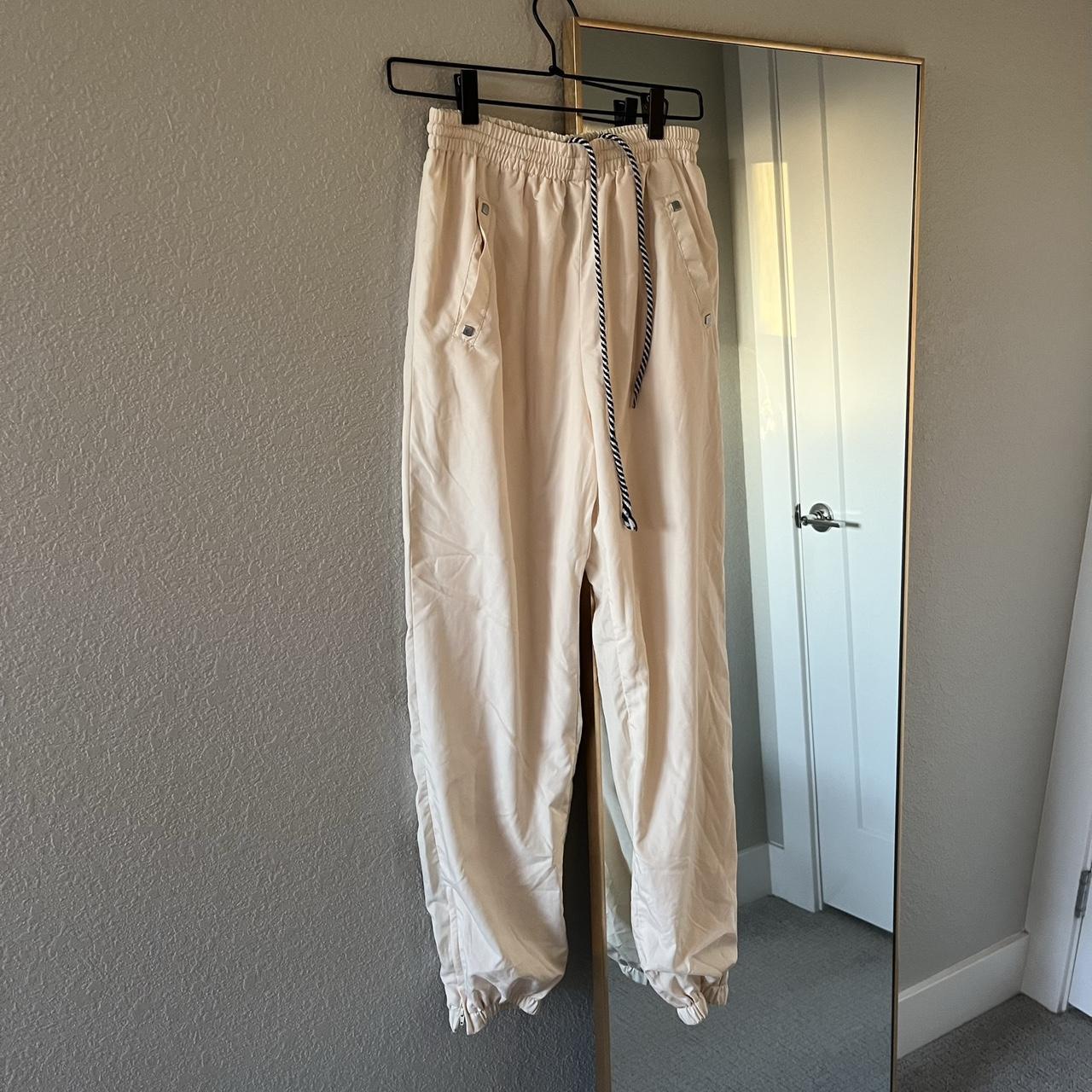Women's Cream Joggers-tracksuits | Depop