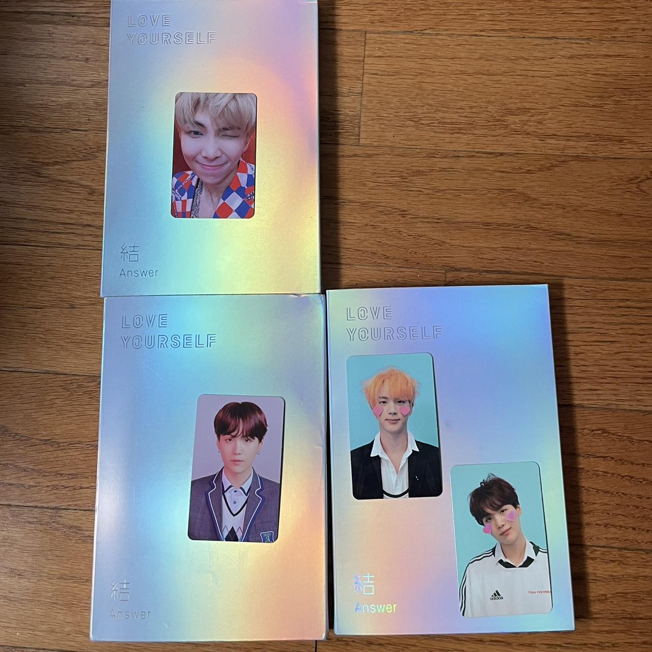 Bts love yourself answer photocards lys RM version... - Depop