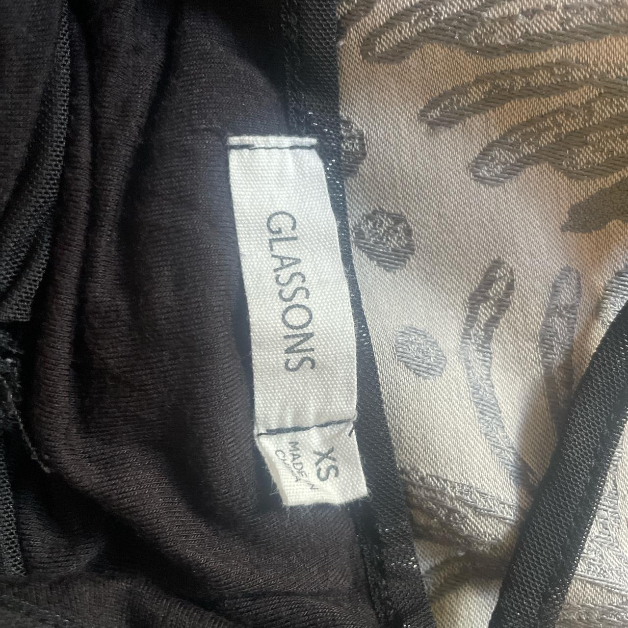 glassons mesh halter neck top size xs would fit size... - Depop