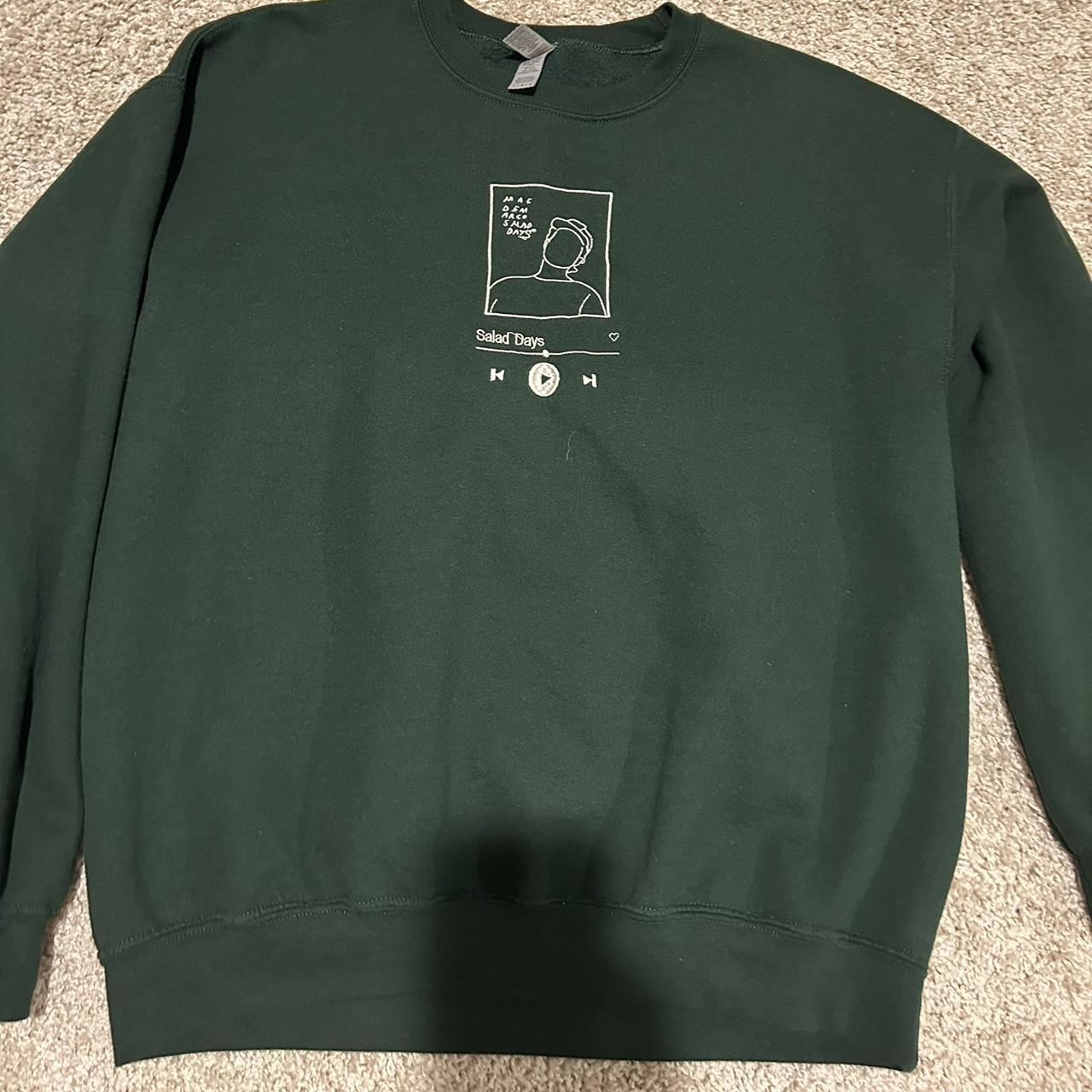 •Mac Demarco - Salad Days Embroidered Spotify Player... - Depop