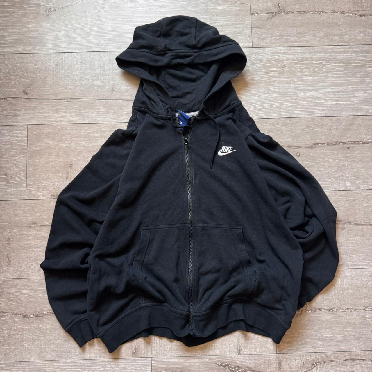 Y2K Nike Blue Tag Essential Embroidered Swoosh... | Depop