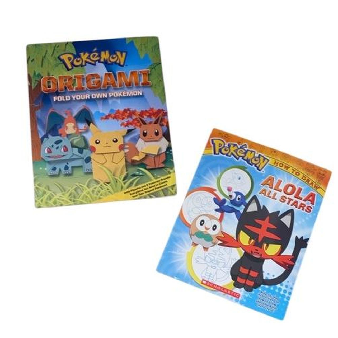 Pokémon Origami and Aloha All Stars Books Pikachu... - Depop