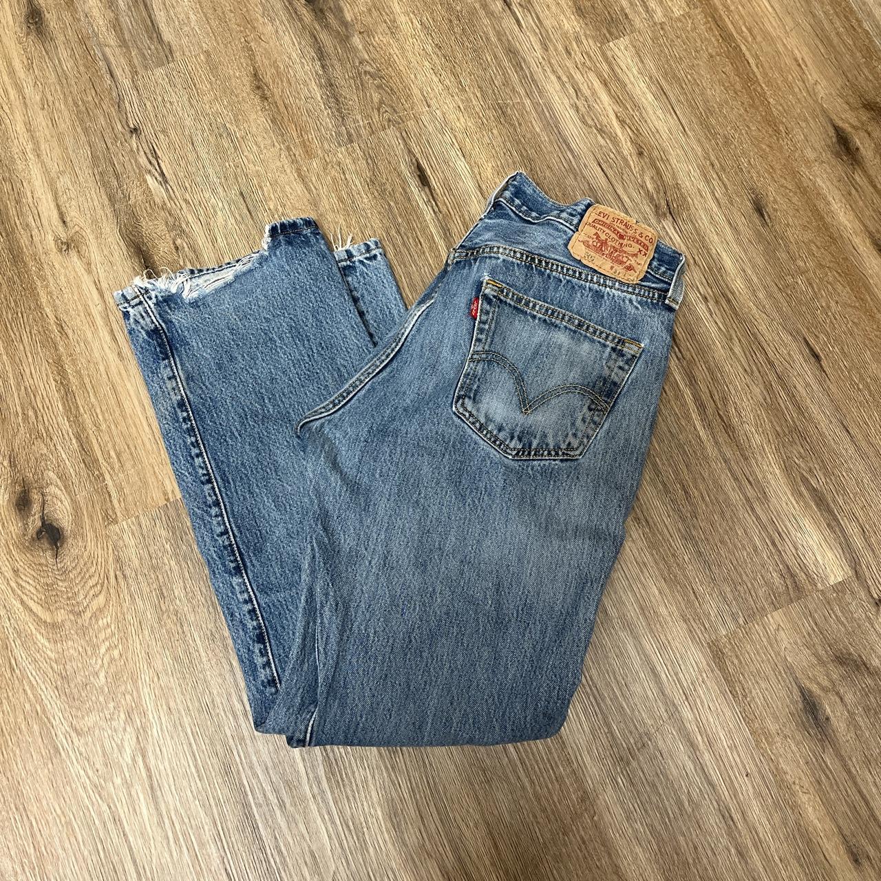 Levi's Men's Blue Jeans | Depop