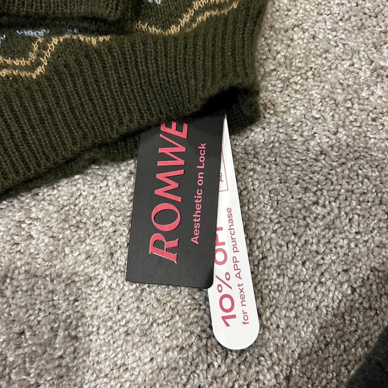 New with Tags Indie Sun Romwe Sweater #winter... - Depop