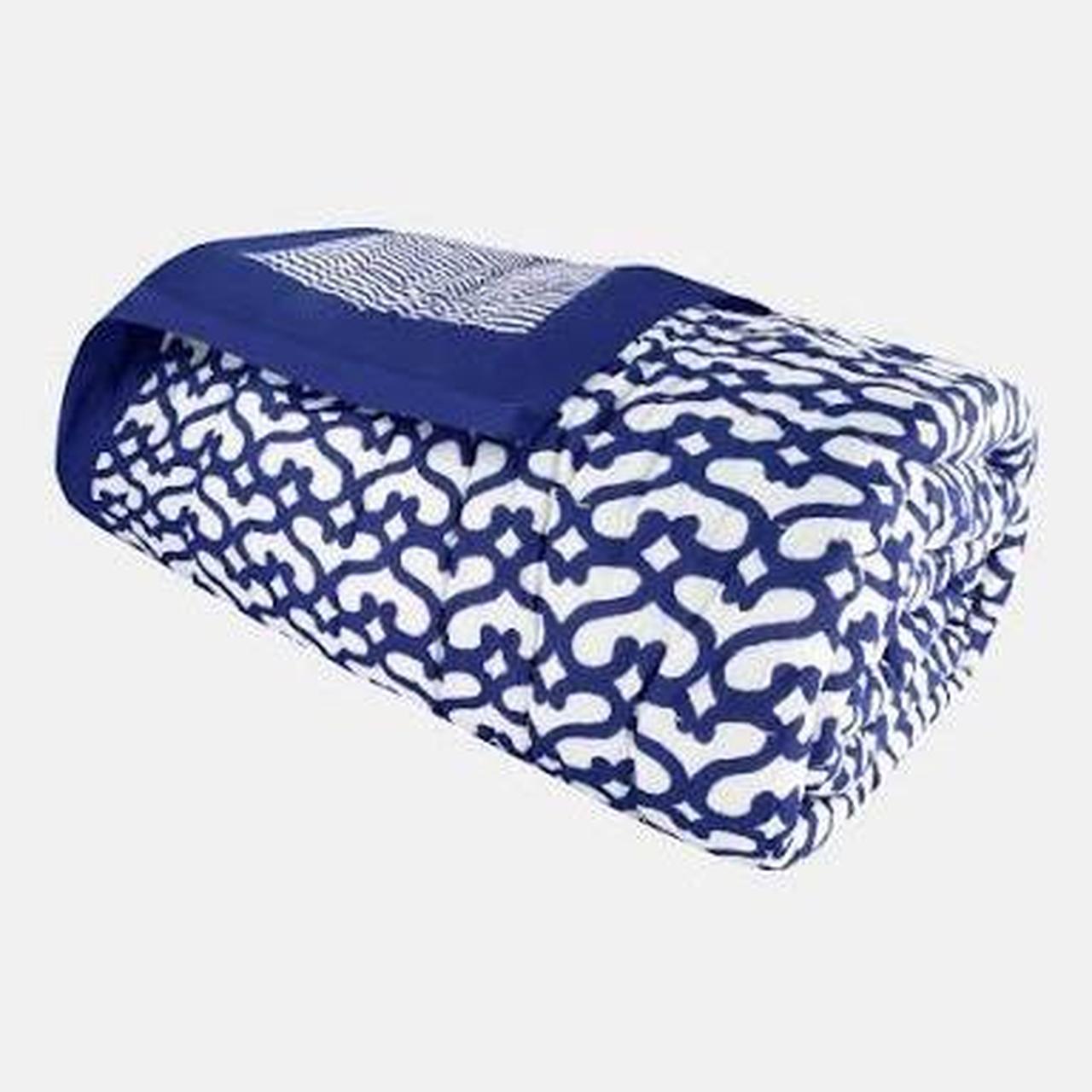 Roller rabbit Big Cata Blue Quilt Queen... | Depop