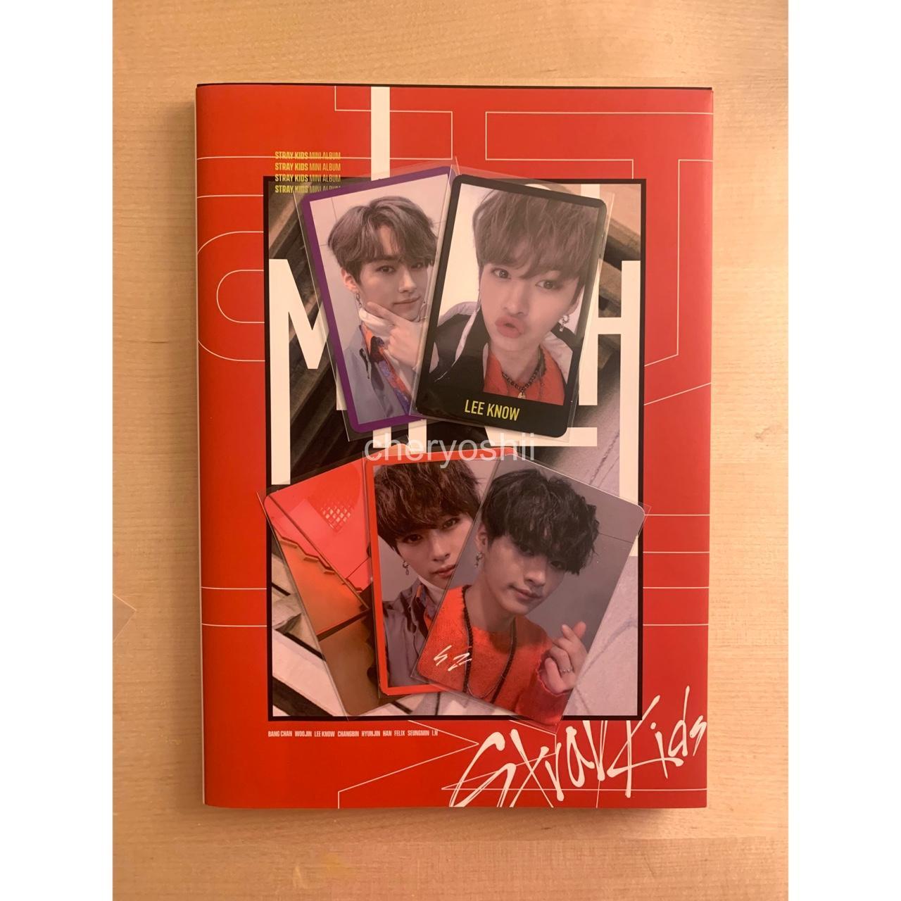 stray kids limited miroh album !! — includes lee... - Depop