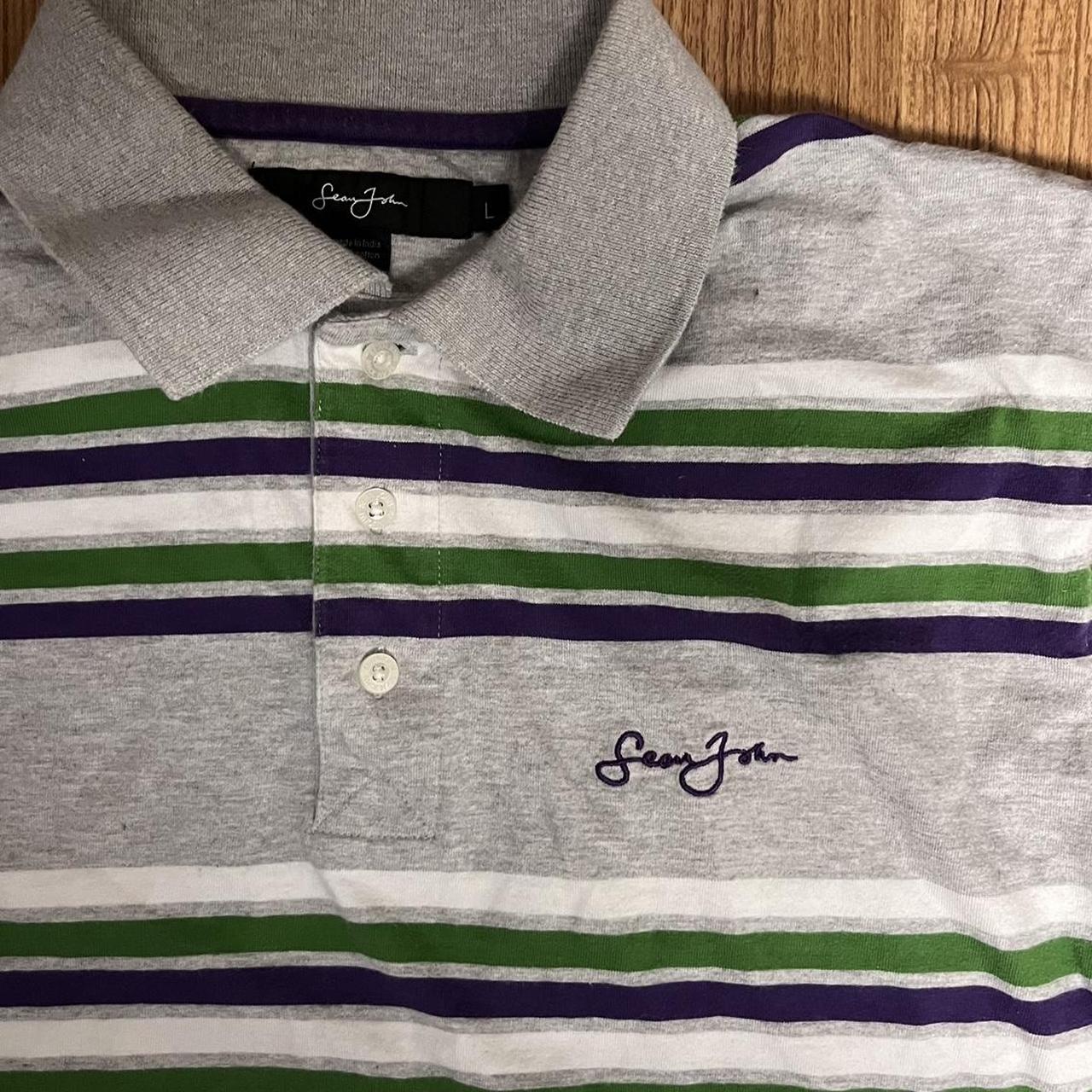 Y2k Sean John polo. Great condition. Size men’s... - Depop