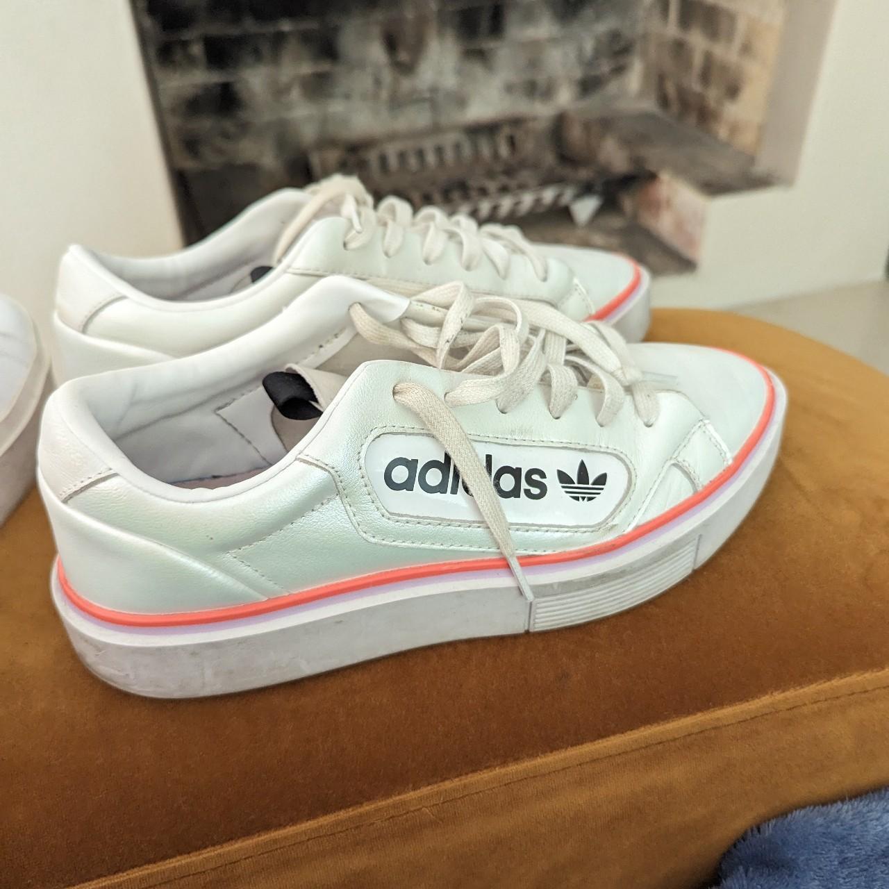Adidas platform sneakers Womens US9 - Depop