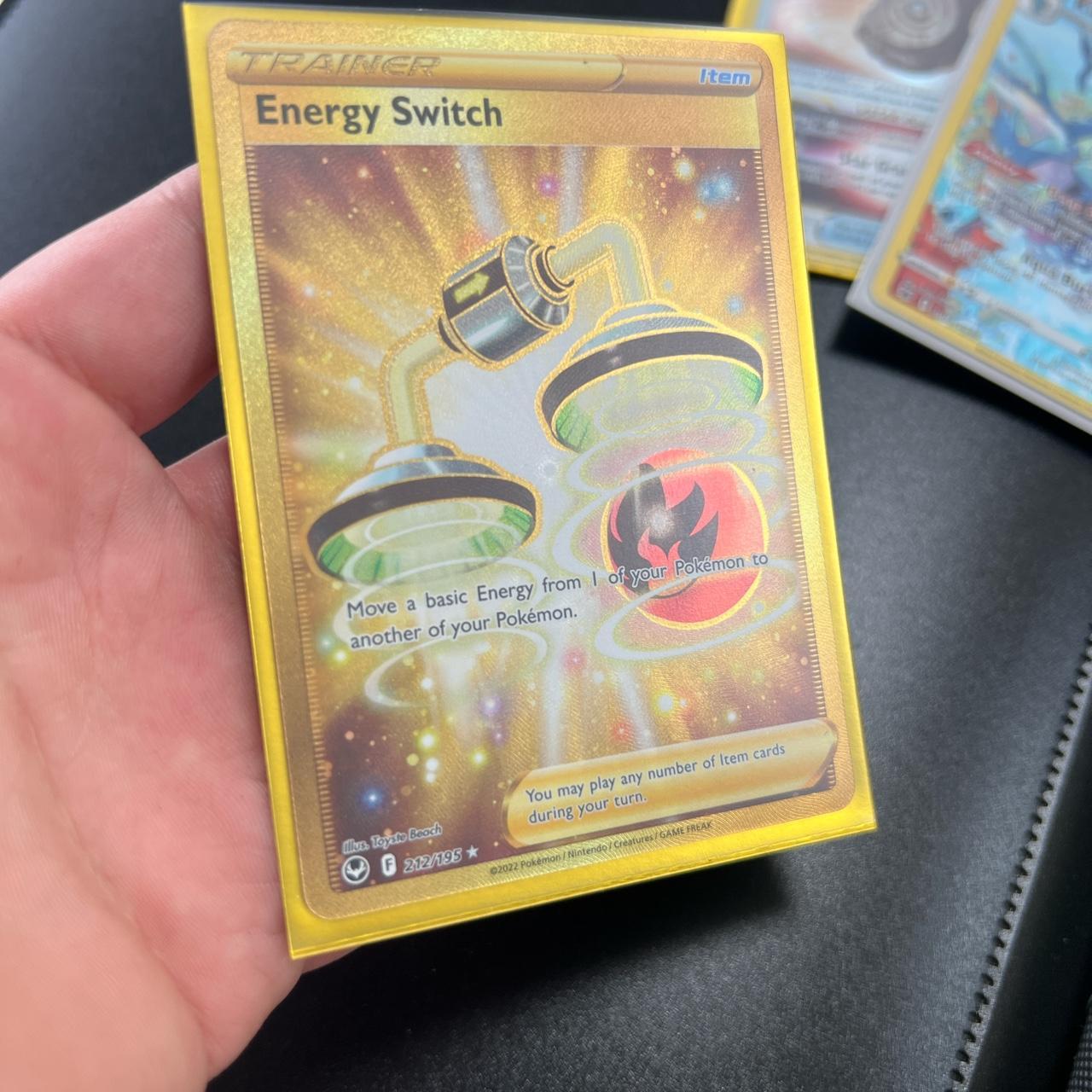 Silver tempest energy switch gold card secret... - Depop