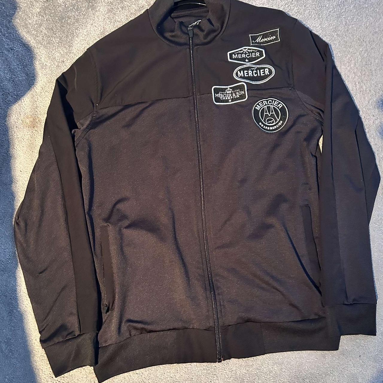 mercier track jacket large - Depop