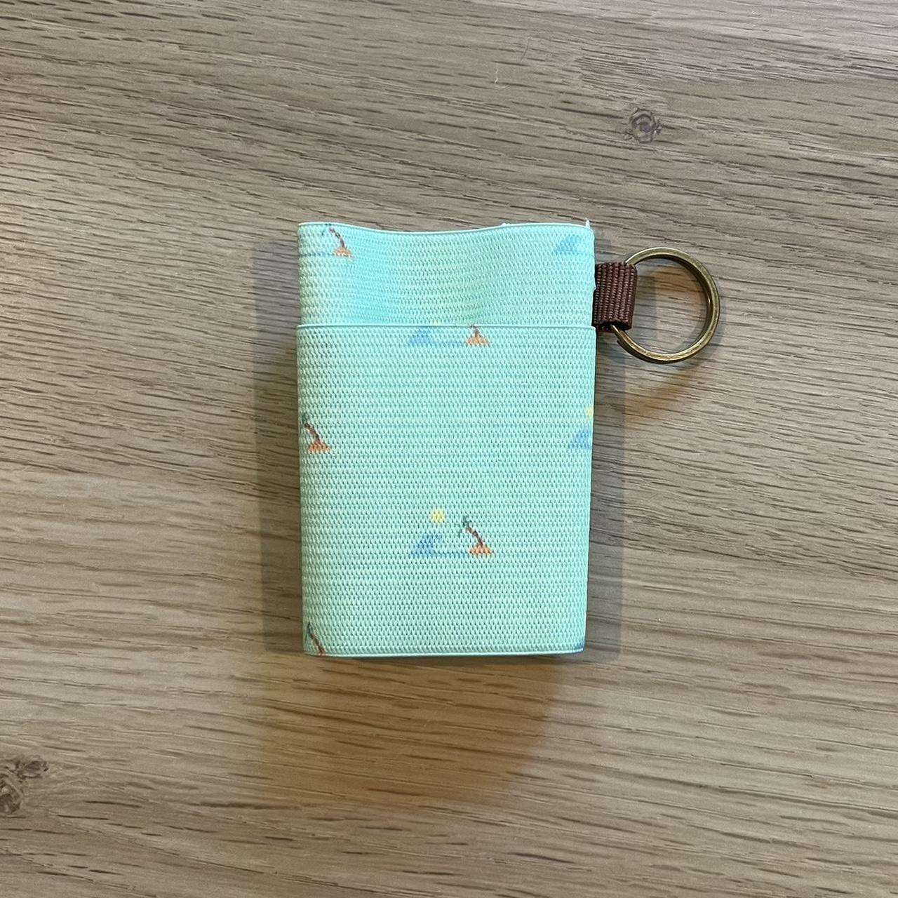 Thread Wallets vertical wallet AND keychain. Ocean... - Depop
