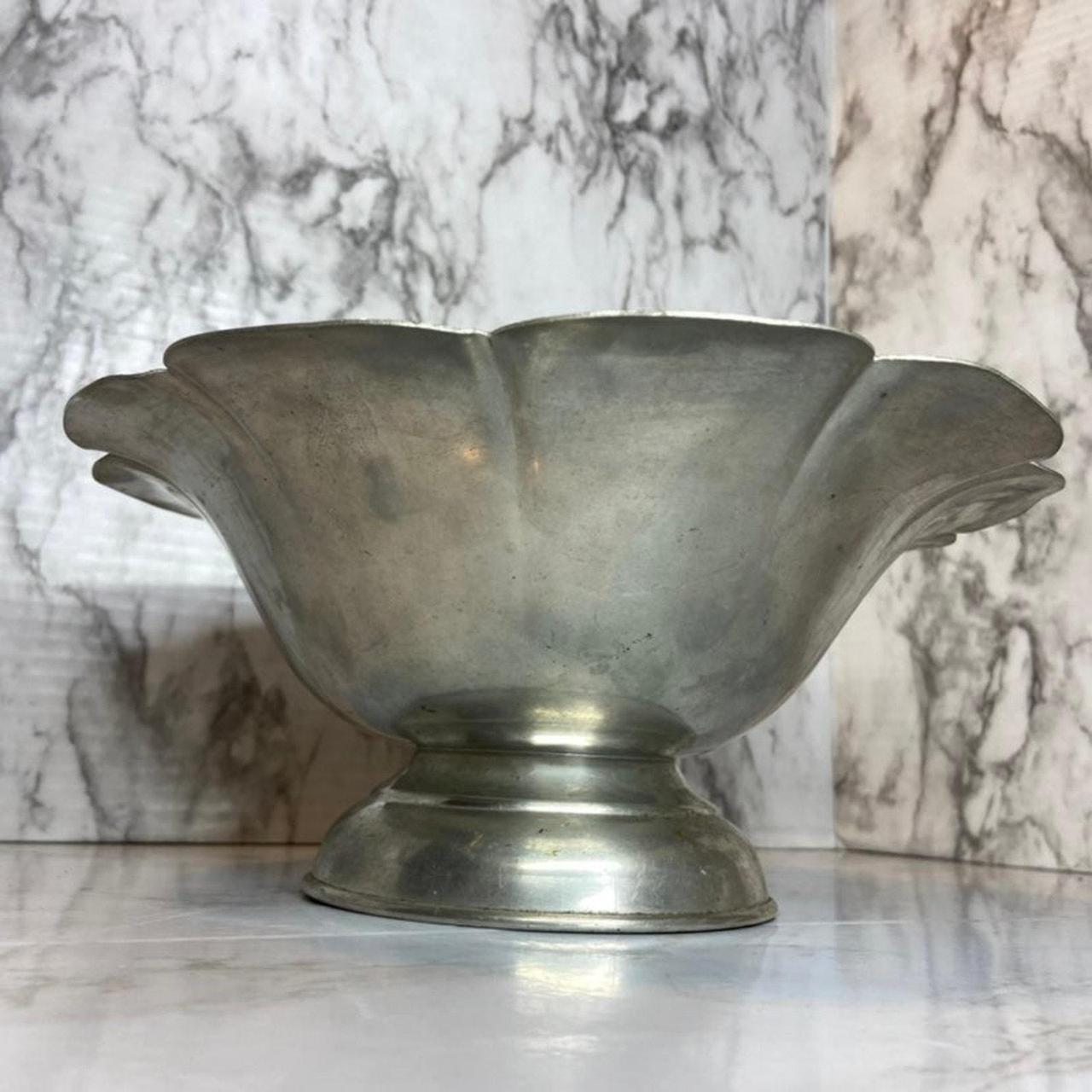 Vintage Old English Genuine Pewter Dish Second hand... | Depop