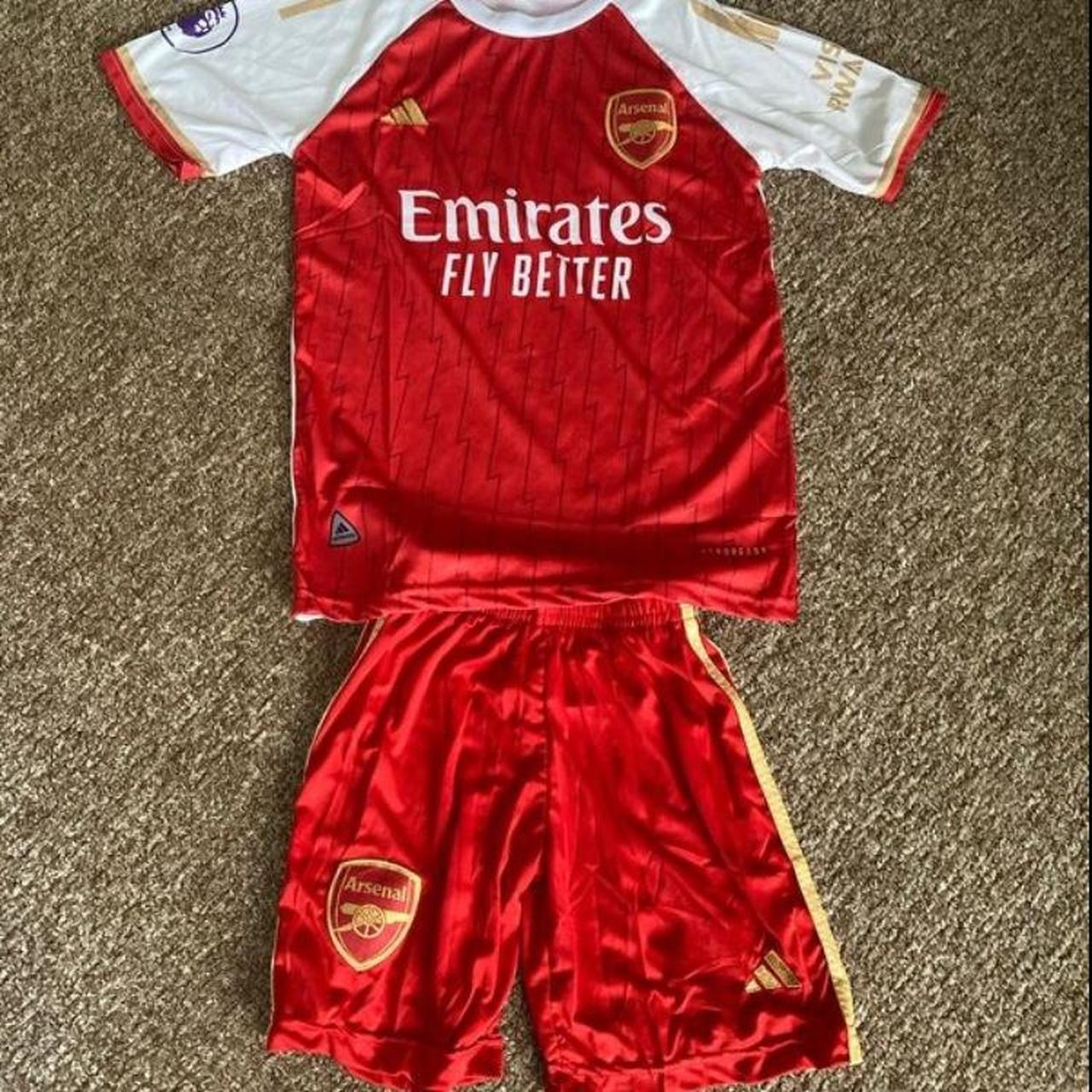 Kids Replica Arsenal Football Jersey and... - Depop