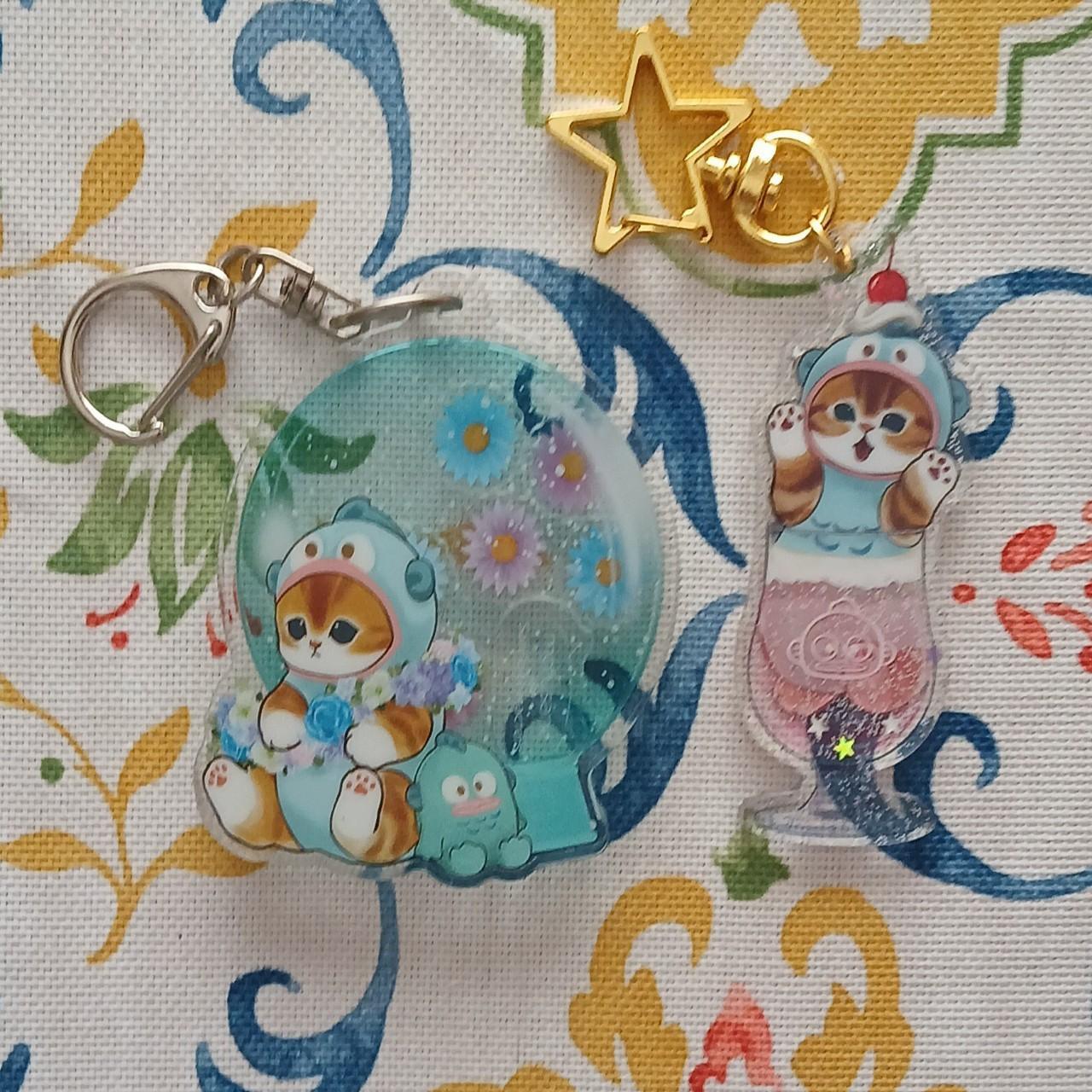 Hangyodon keychain set . Official sanrio × mofusand... | Depop