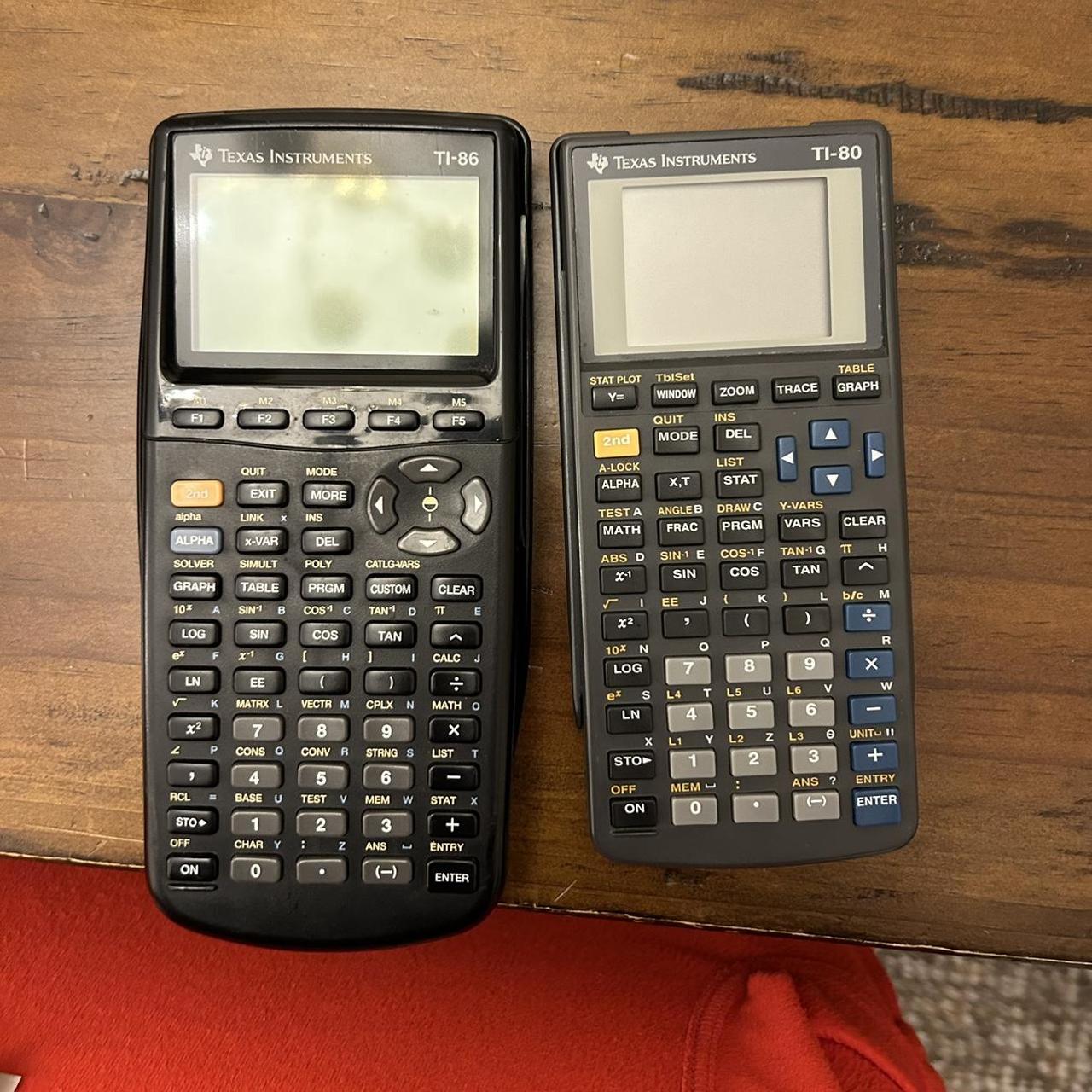 Texas Instruments Calculators (SET) - TI-80 -... - Depop