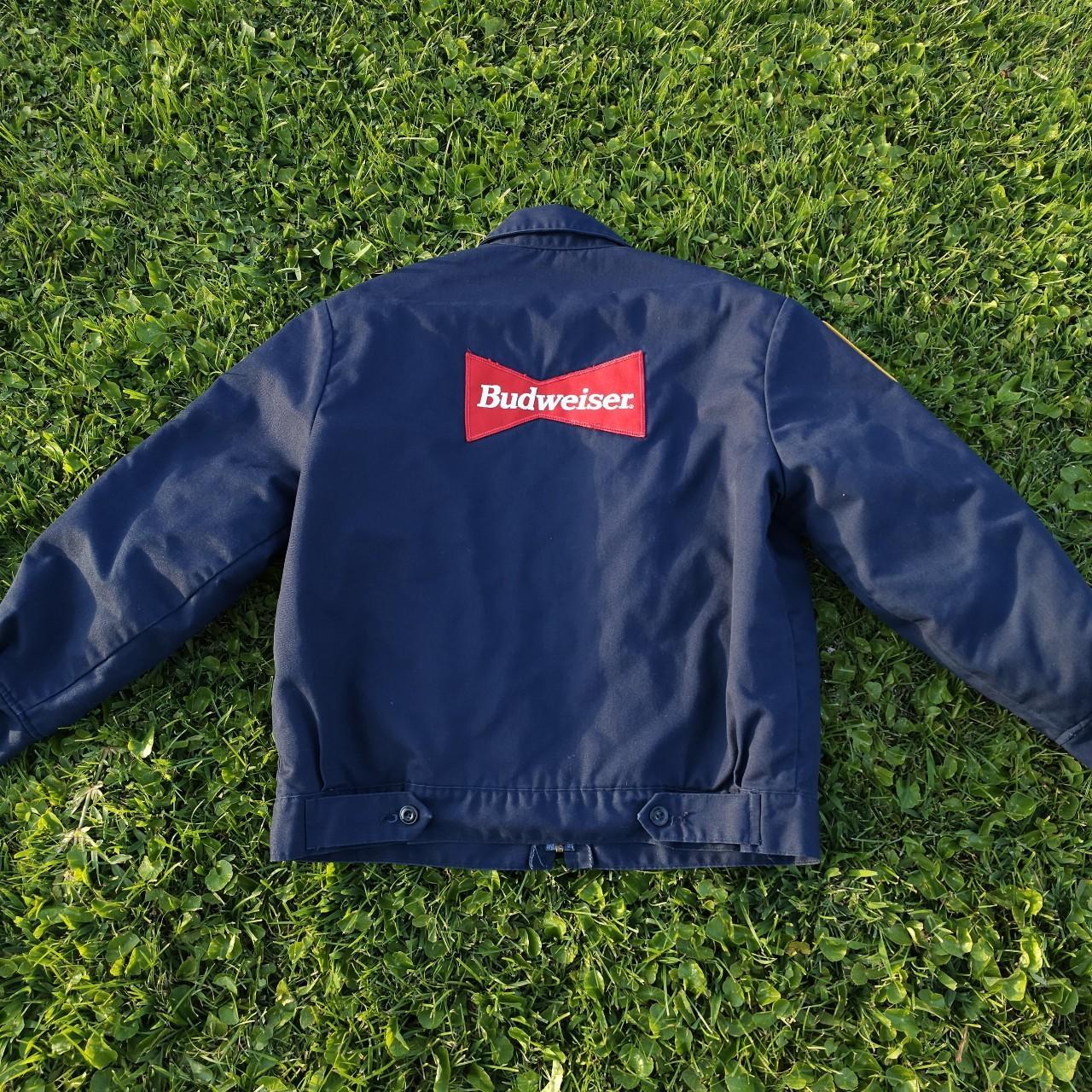 Navy Blue Dickies Work Jacket Workwear Detroit Depop