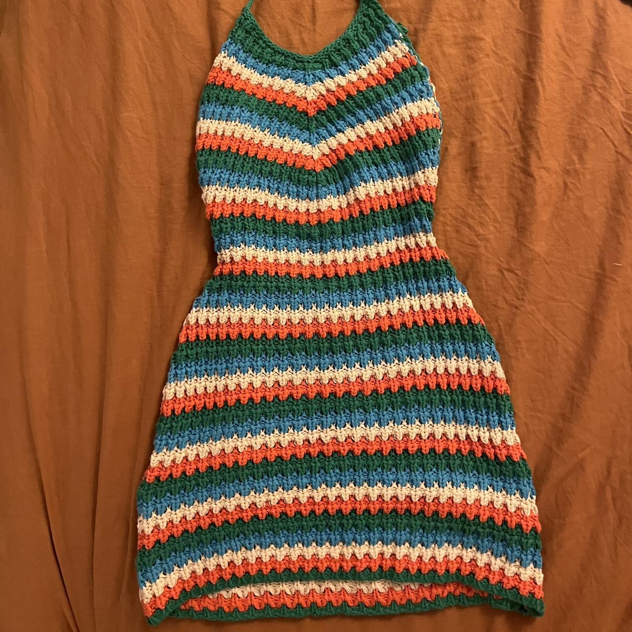 princess polly crochet dress size xs/s only worn... | Depop