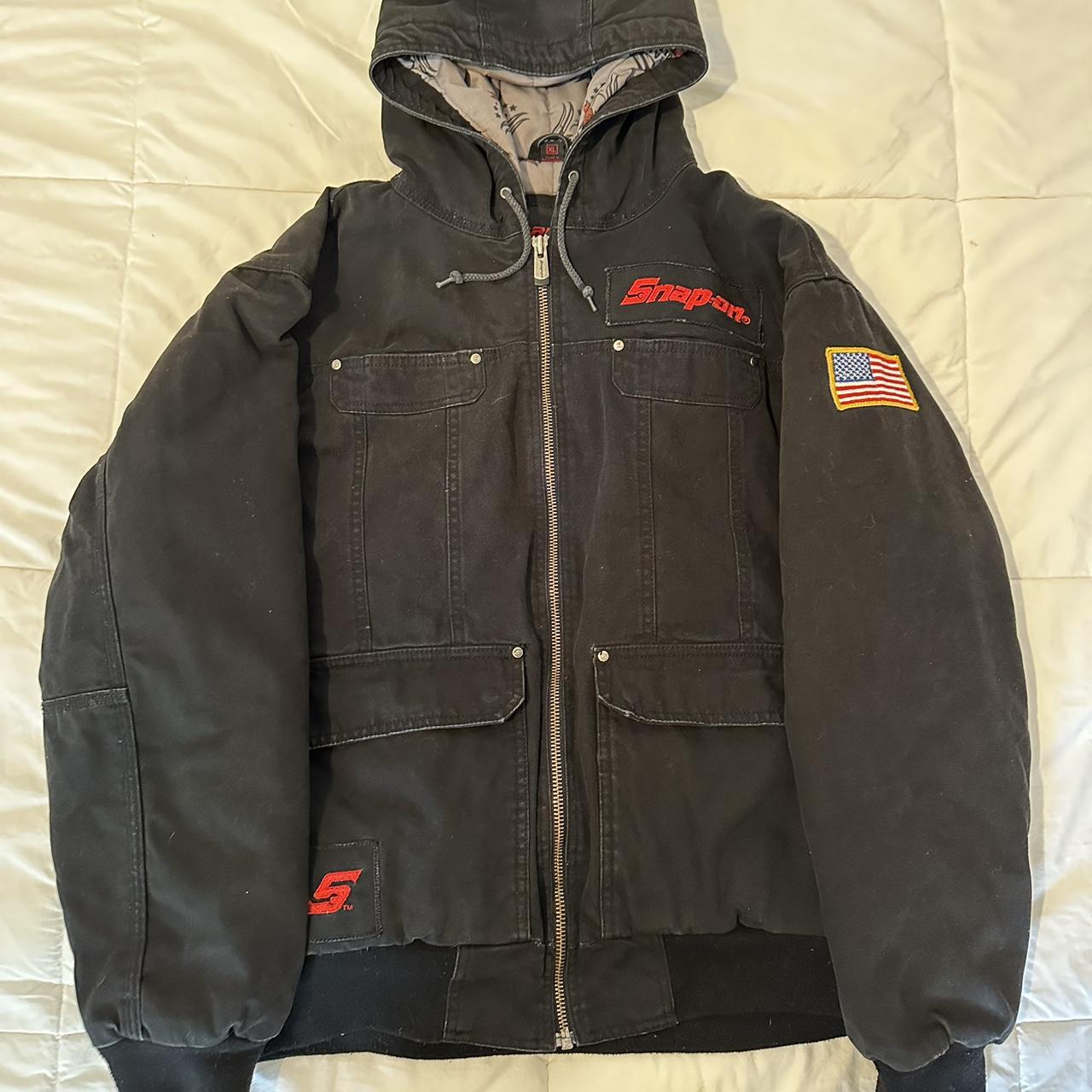 Snap-on 2014 ra Jacket Super Nice Heavy Snap-On... - Depop