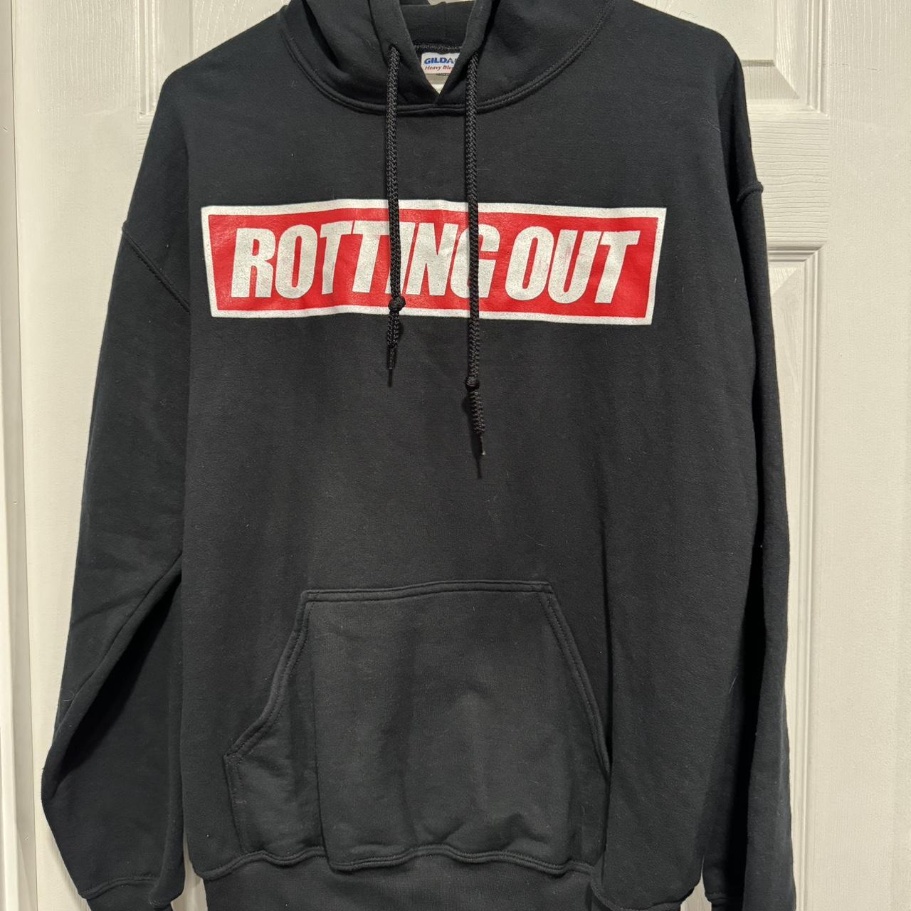 Rotting Out hoodie Pennywise rip Rare | Depop